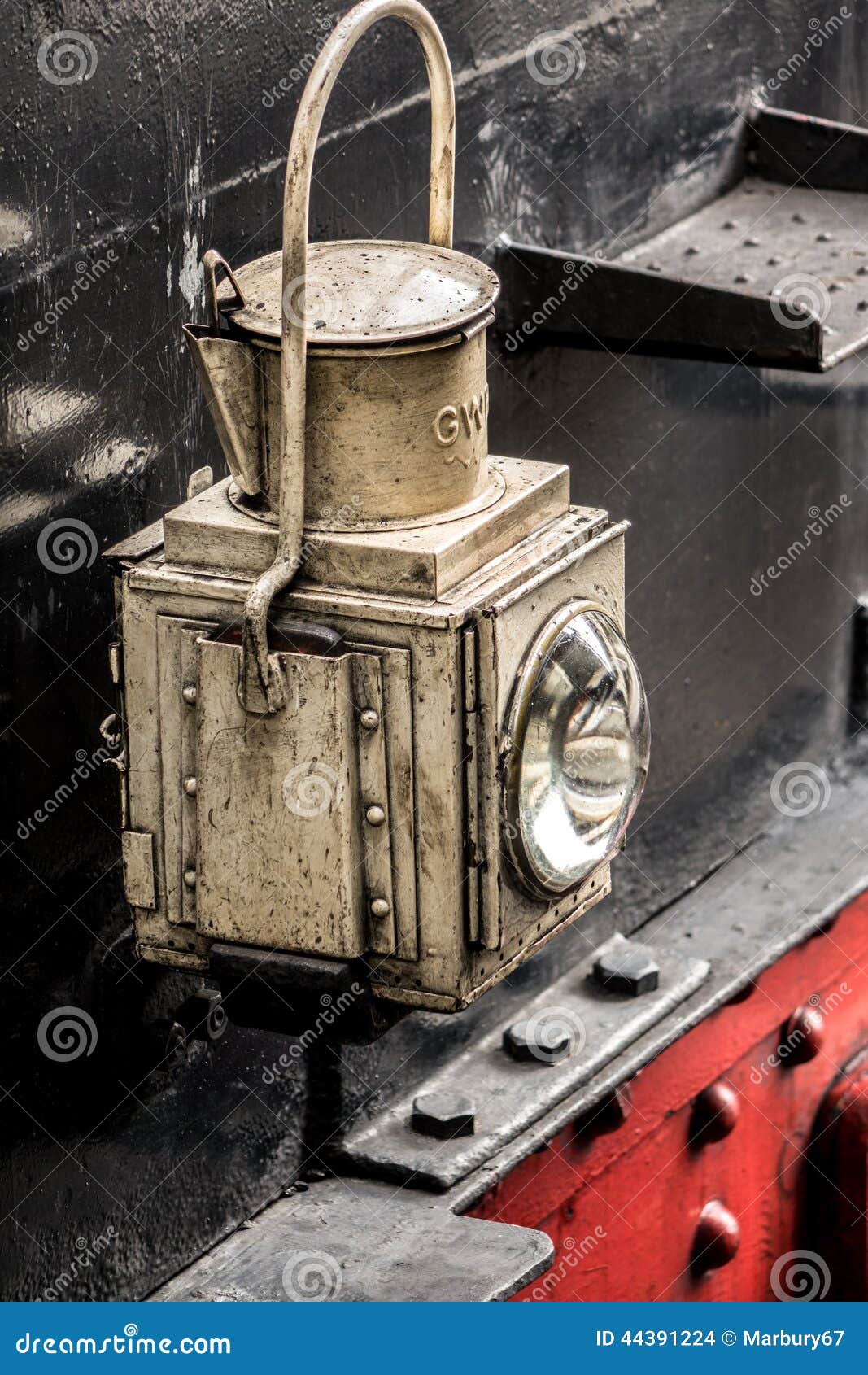 Vintage Train Lamp stock photo. Image of lantern, locomotive - 44391224