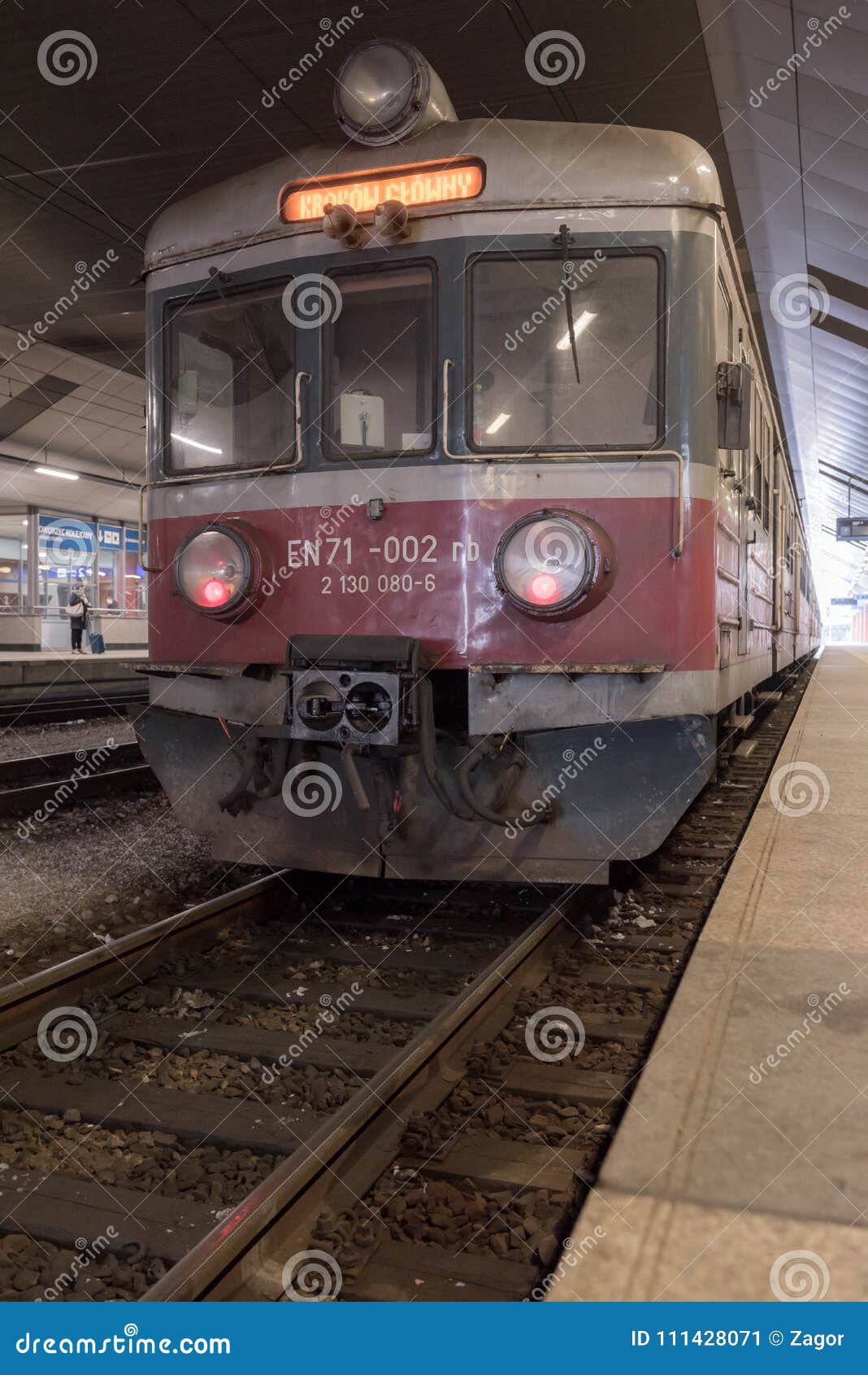 Vintage train in Poland editorial photo. Image of engine - 111428071