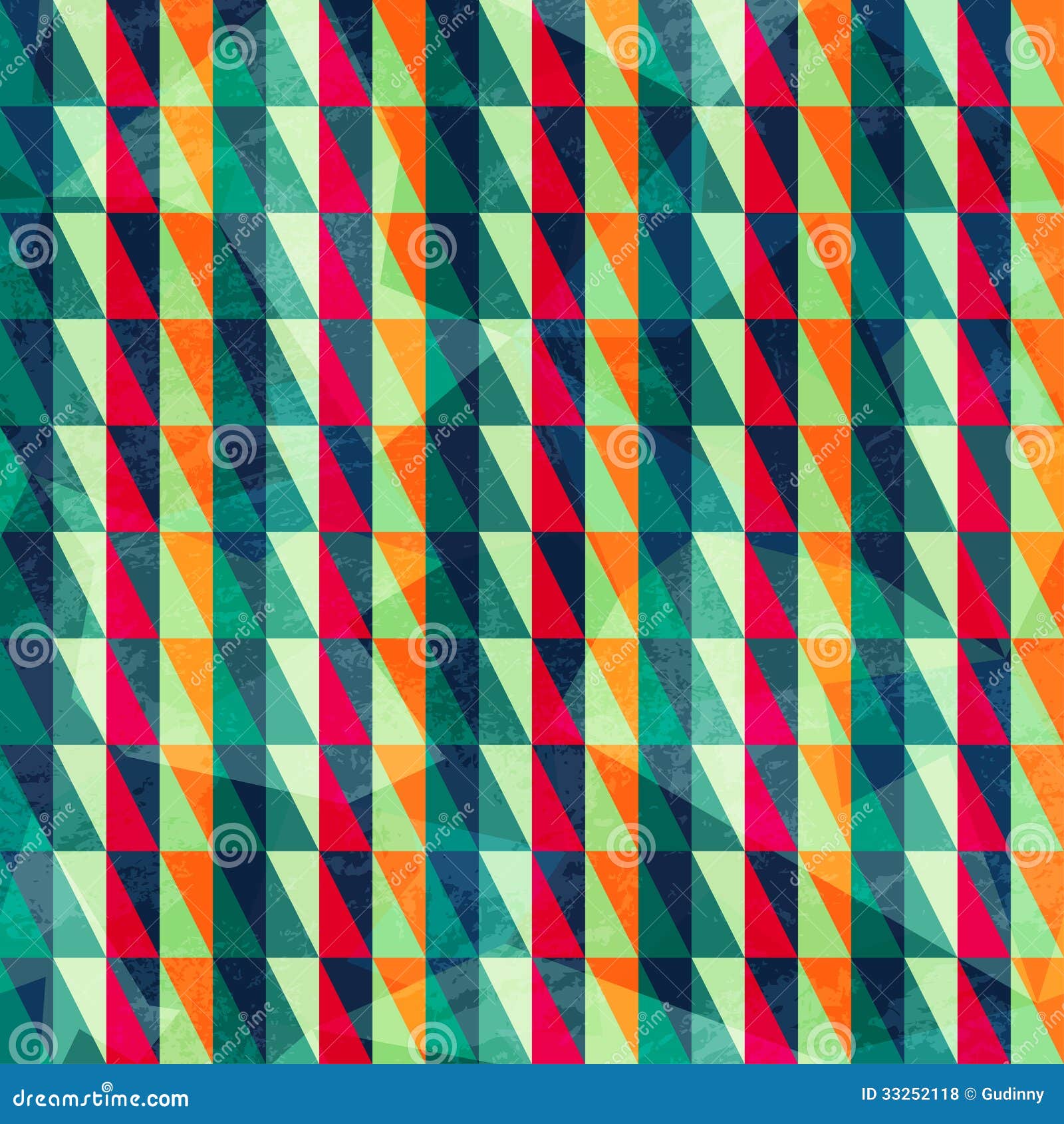 Vintage triangle pattern stock illustration. Illustration of concept ...