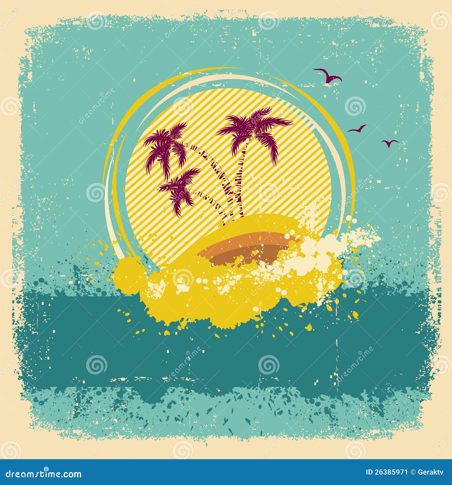 Abstract Island Tropical Stock Illustrations – 25,783 Abstract Island ...
