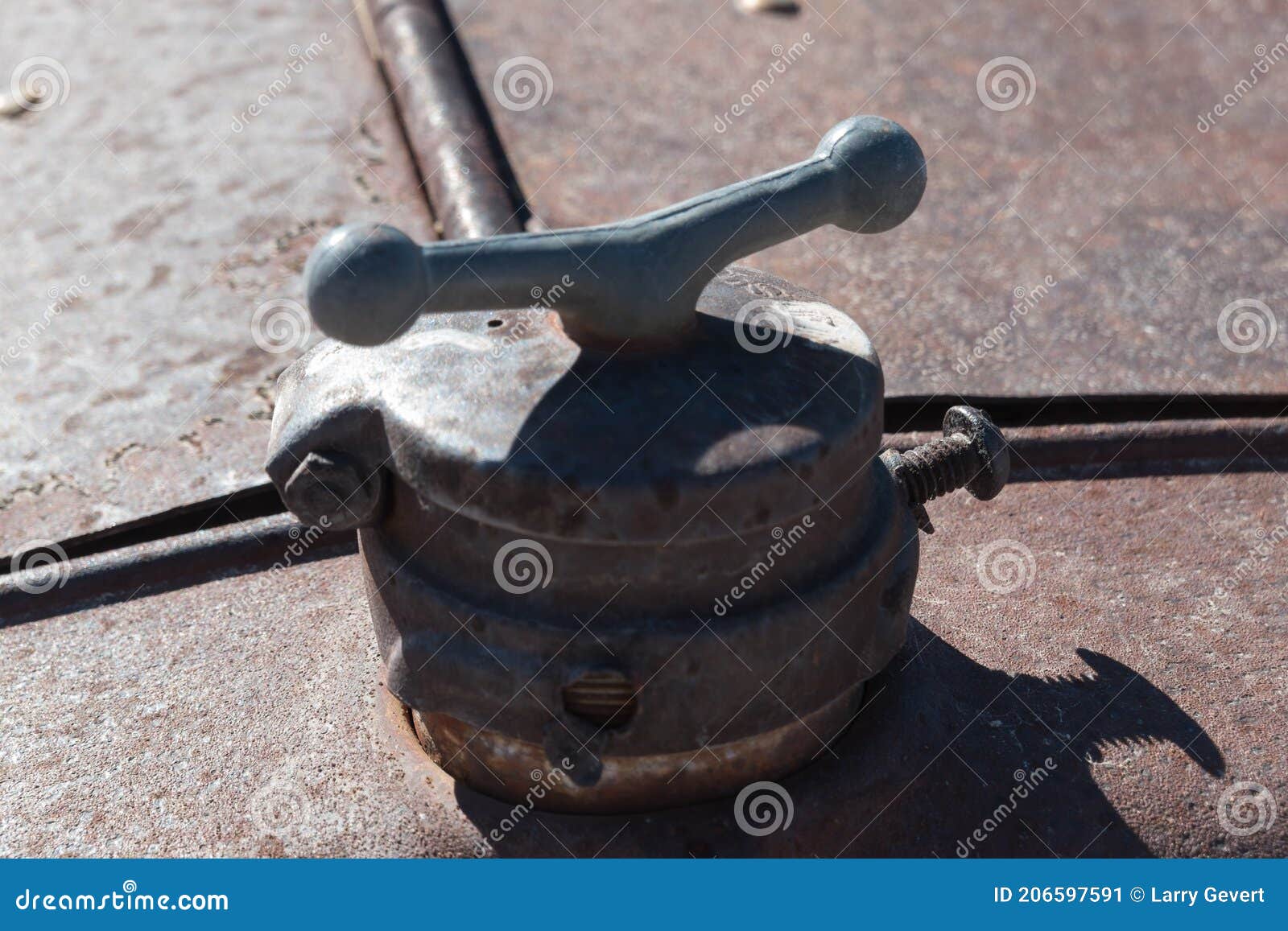 Vintage truck radiator cap stock image. Image of historical - 206597591