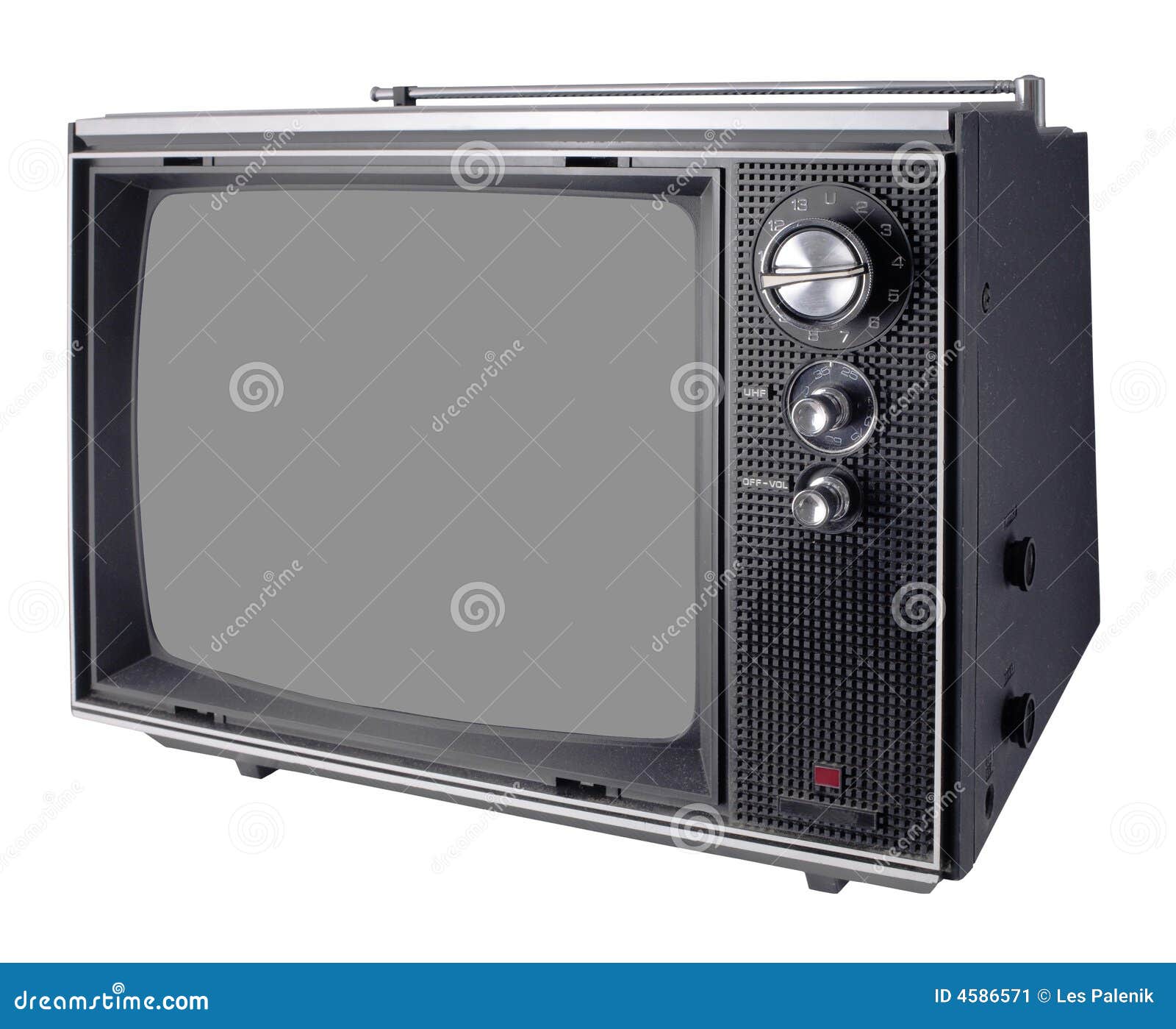 Vintage TV stock image. Image of tube, media, retro, television - 4586571