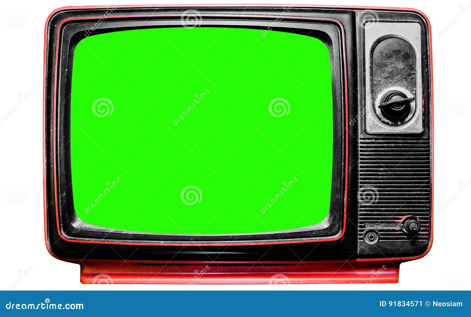 Retro Television Screen