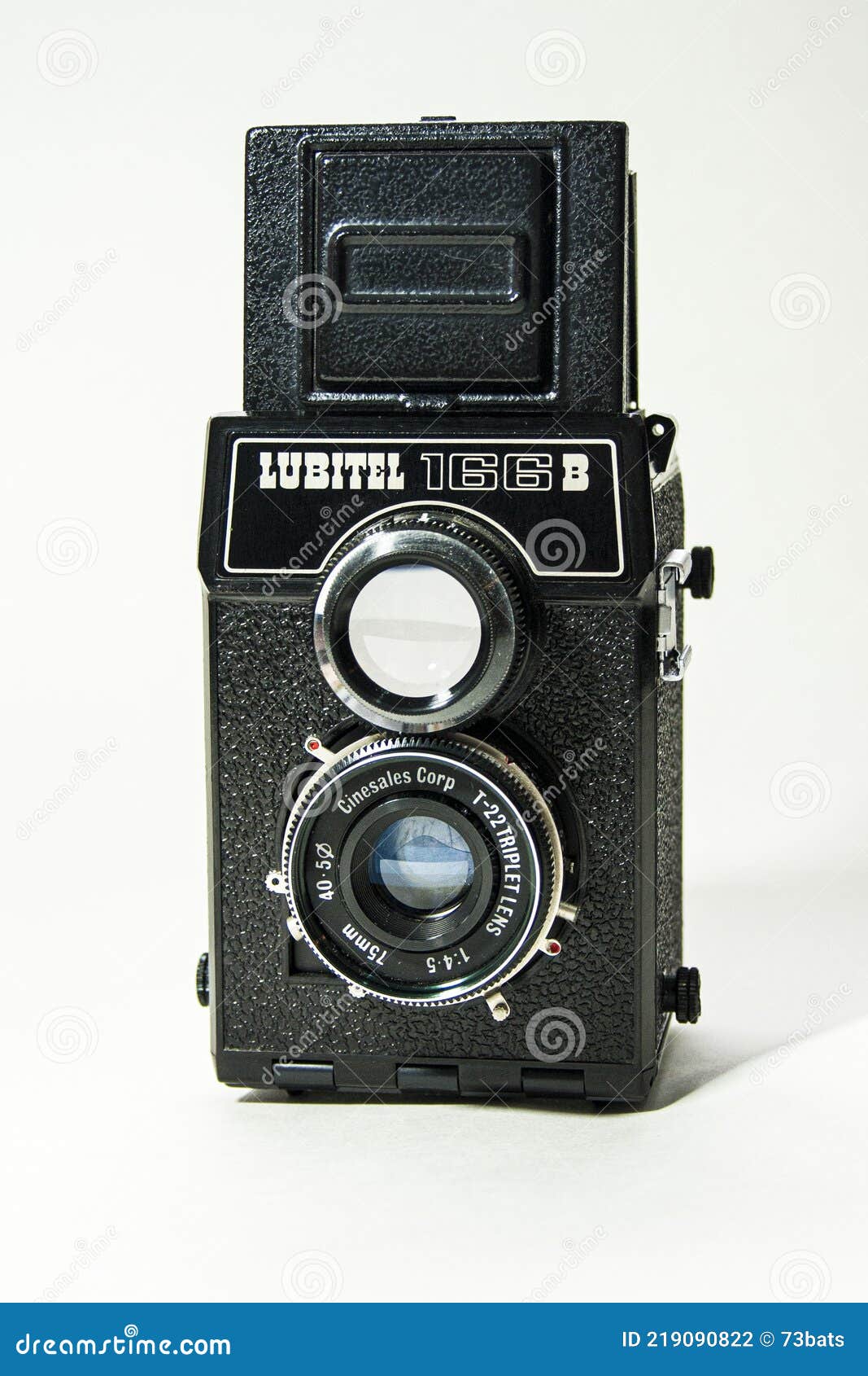Twin Lens Reflex Vintage Yashica Mat 124 Camera Close Up Editorial ...