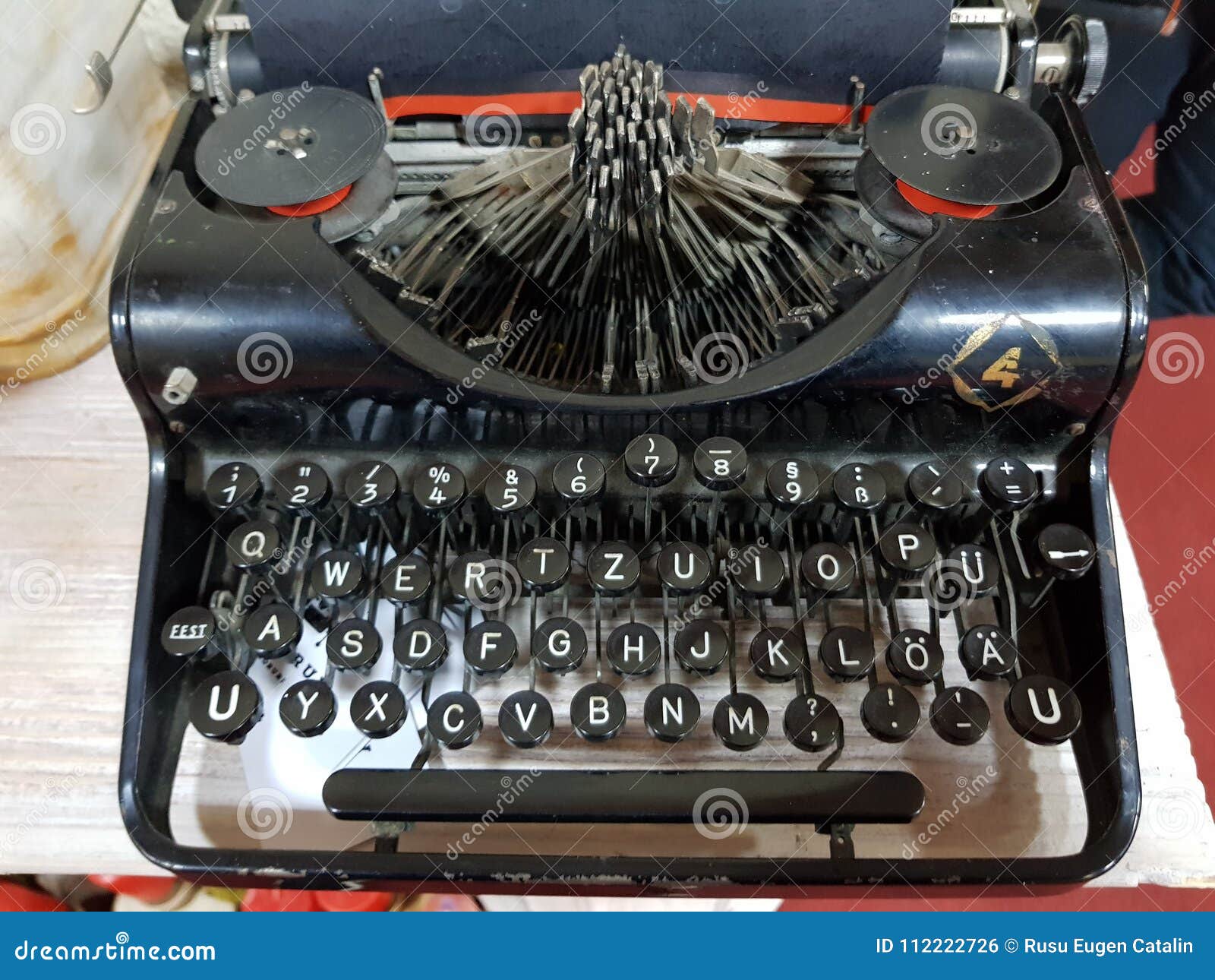 Vintage type machine stock photo. Image of vintage, antique - 112222726