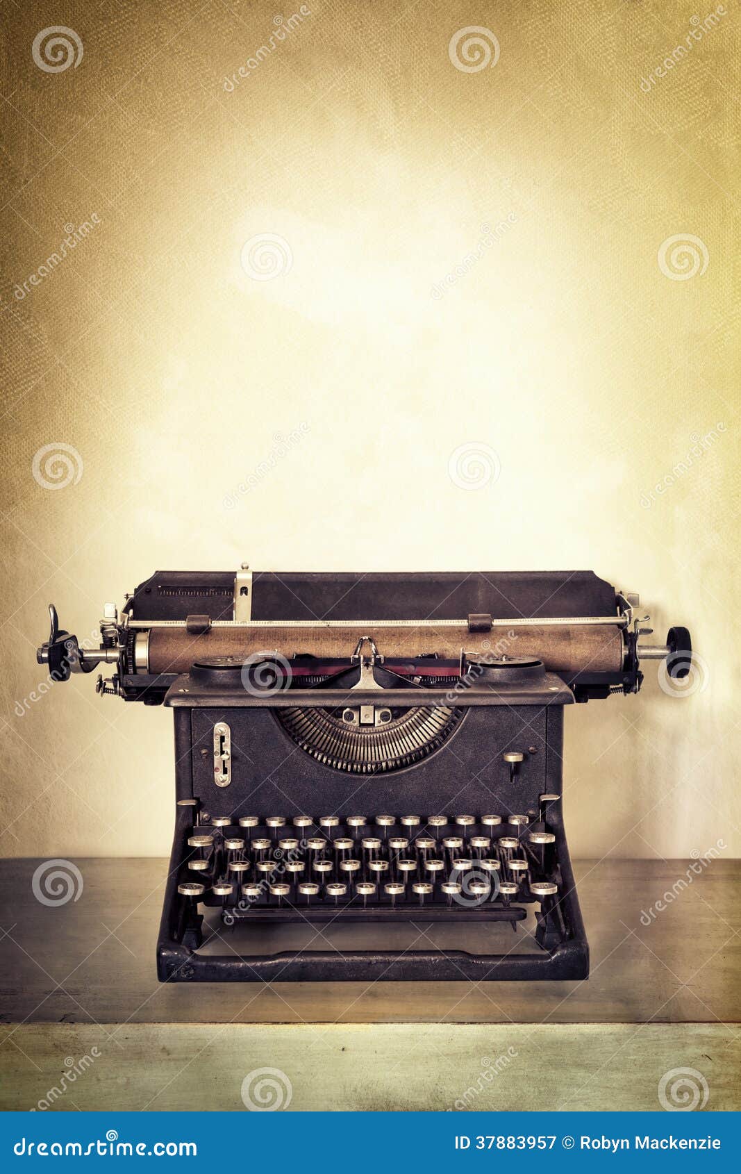 Vintage Typewriter Background