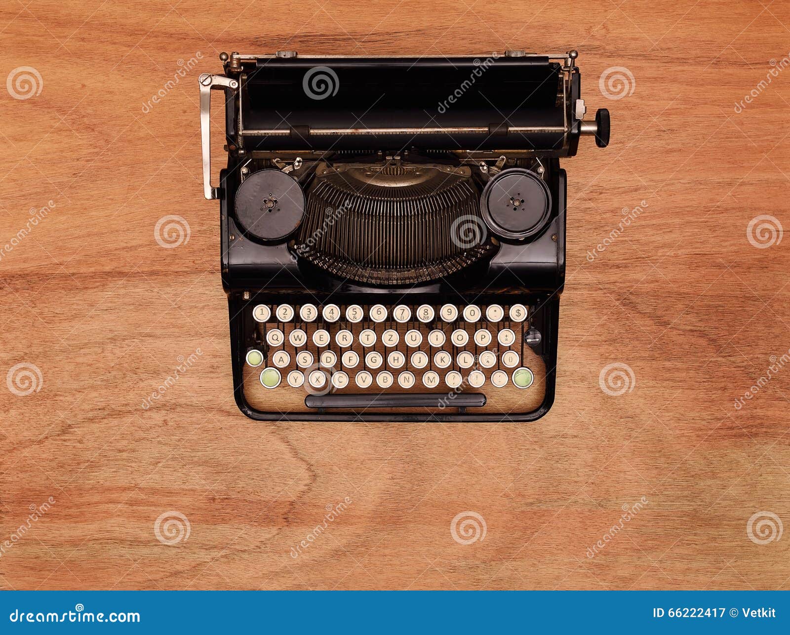 Vintage typewriter stock image. Image of journalism, obsolete - 66222417