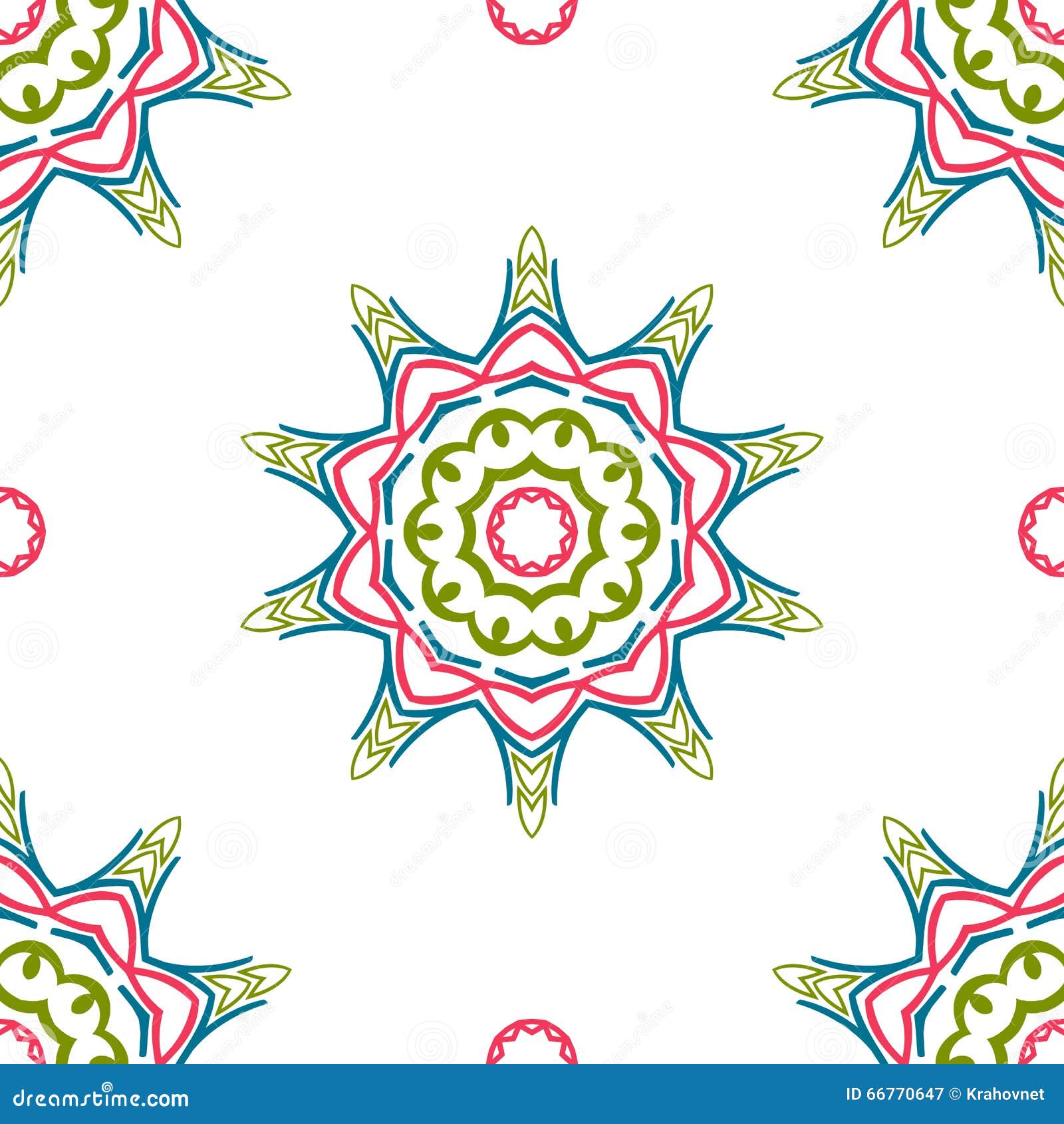 Vintage Universal Different Seamless Eastern Patterns (tiling) Stock ...