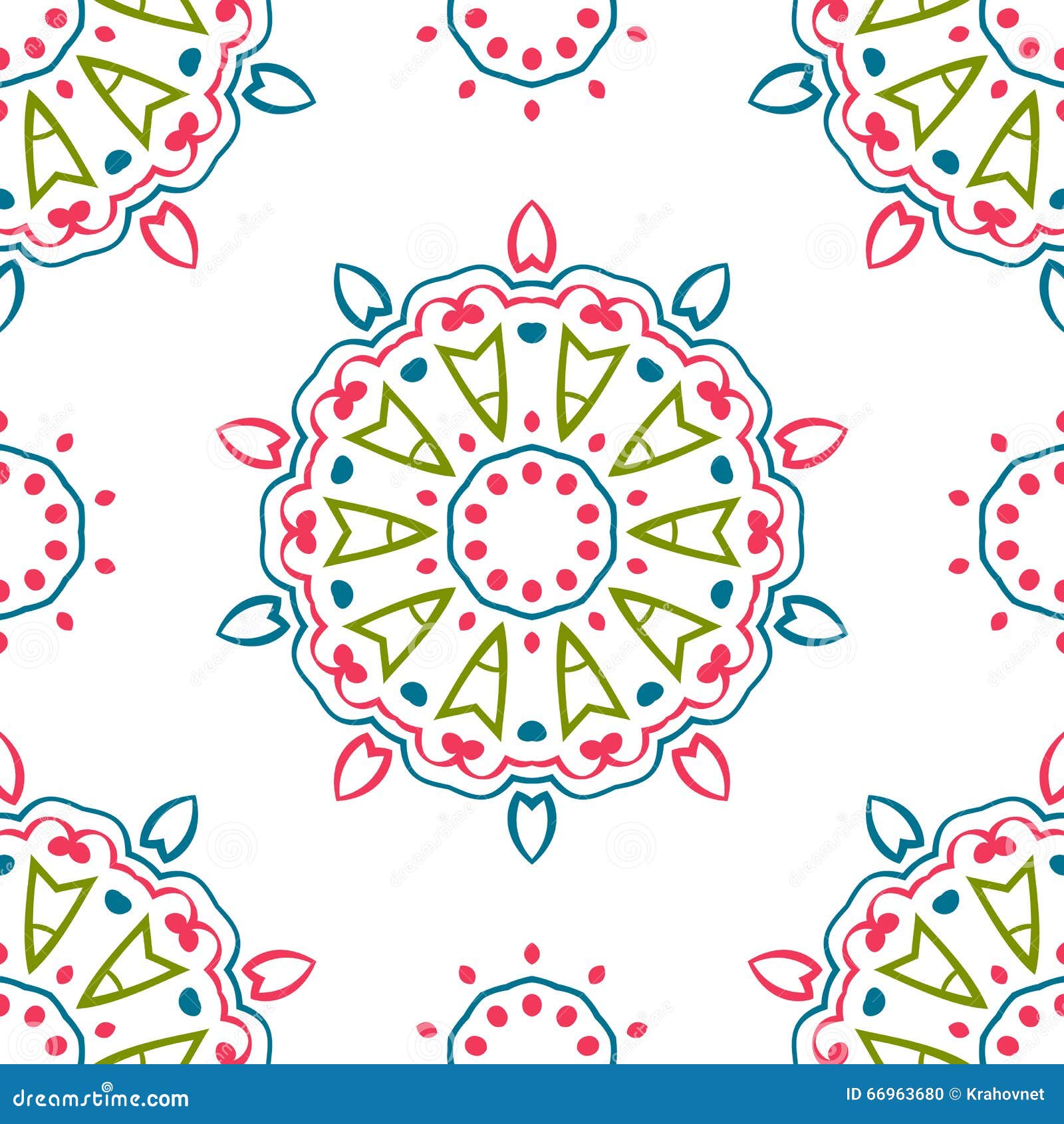 Vintage Universal Different Seamless Eastern Patterns (tiling). Stock ...