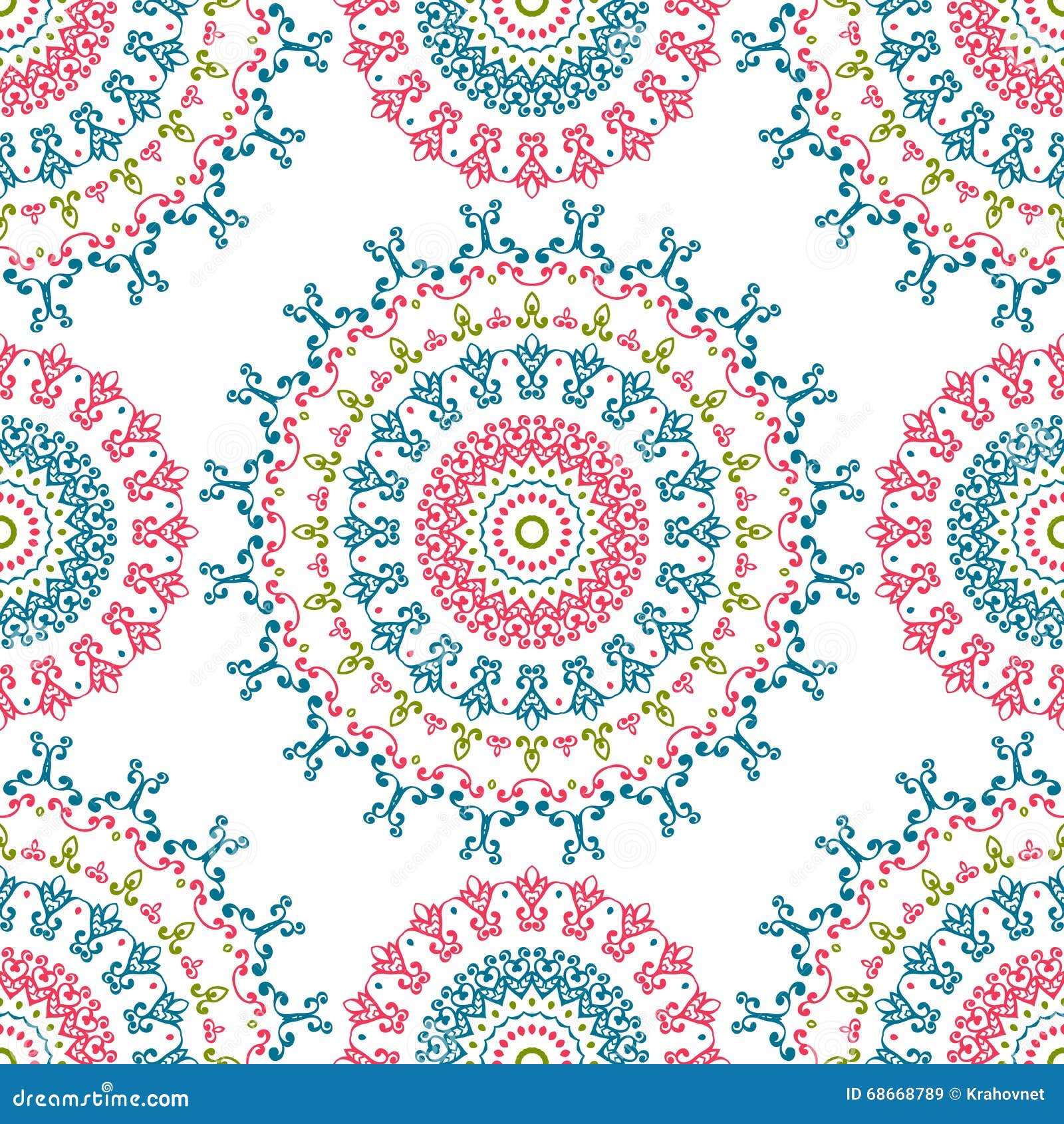 Vintage Universal Different Seamless Eastern Patterns (tiling). Stock ...