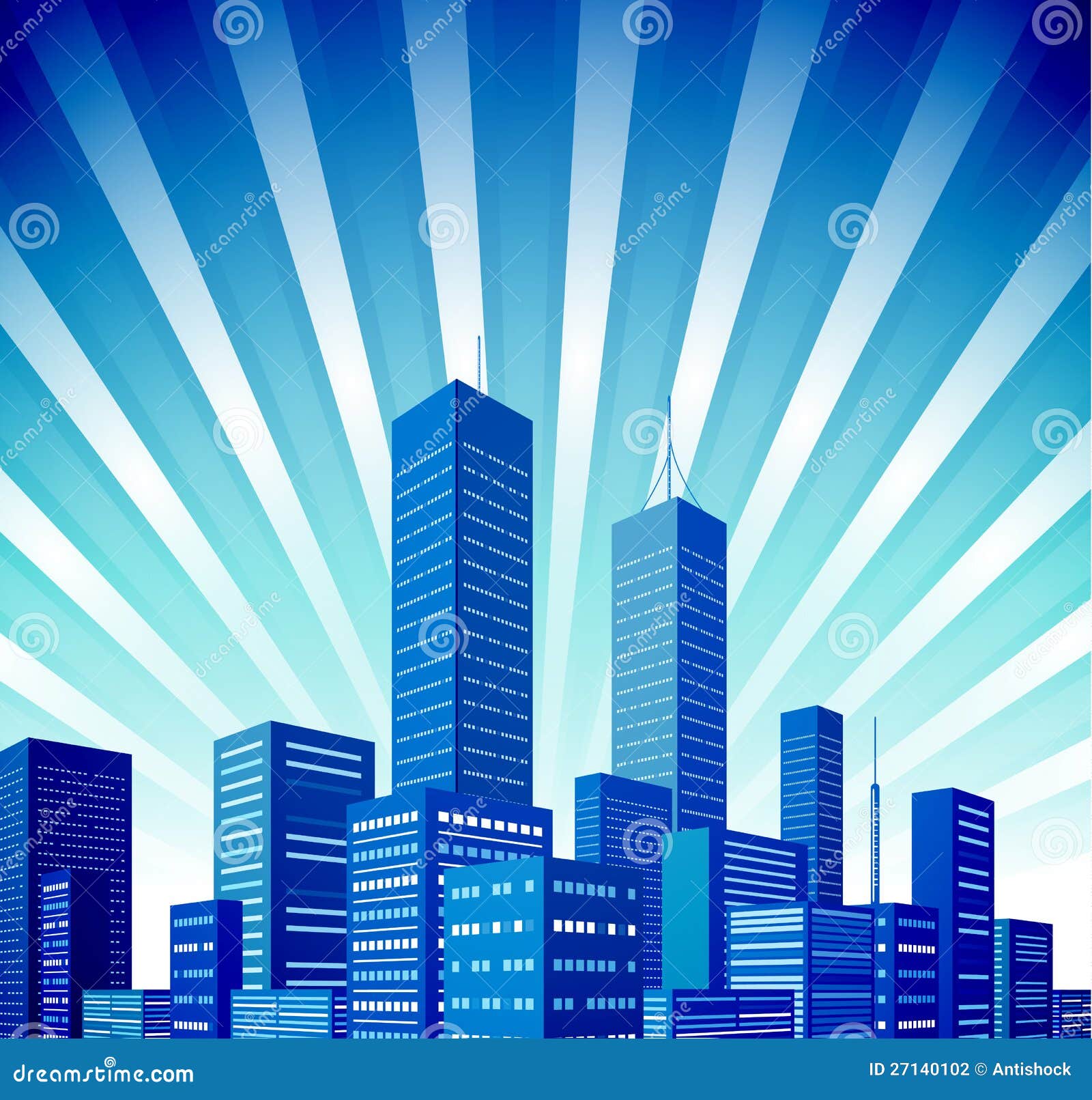 Vintage Urban Vector Background Stock Vector - Illustration of ...