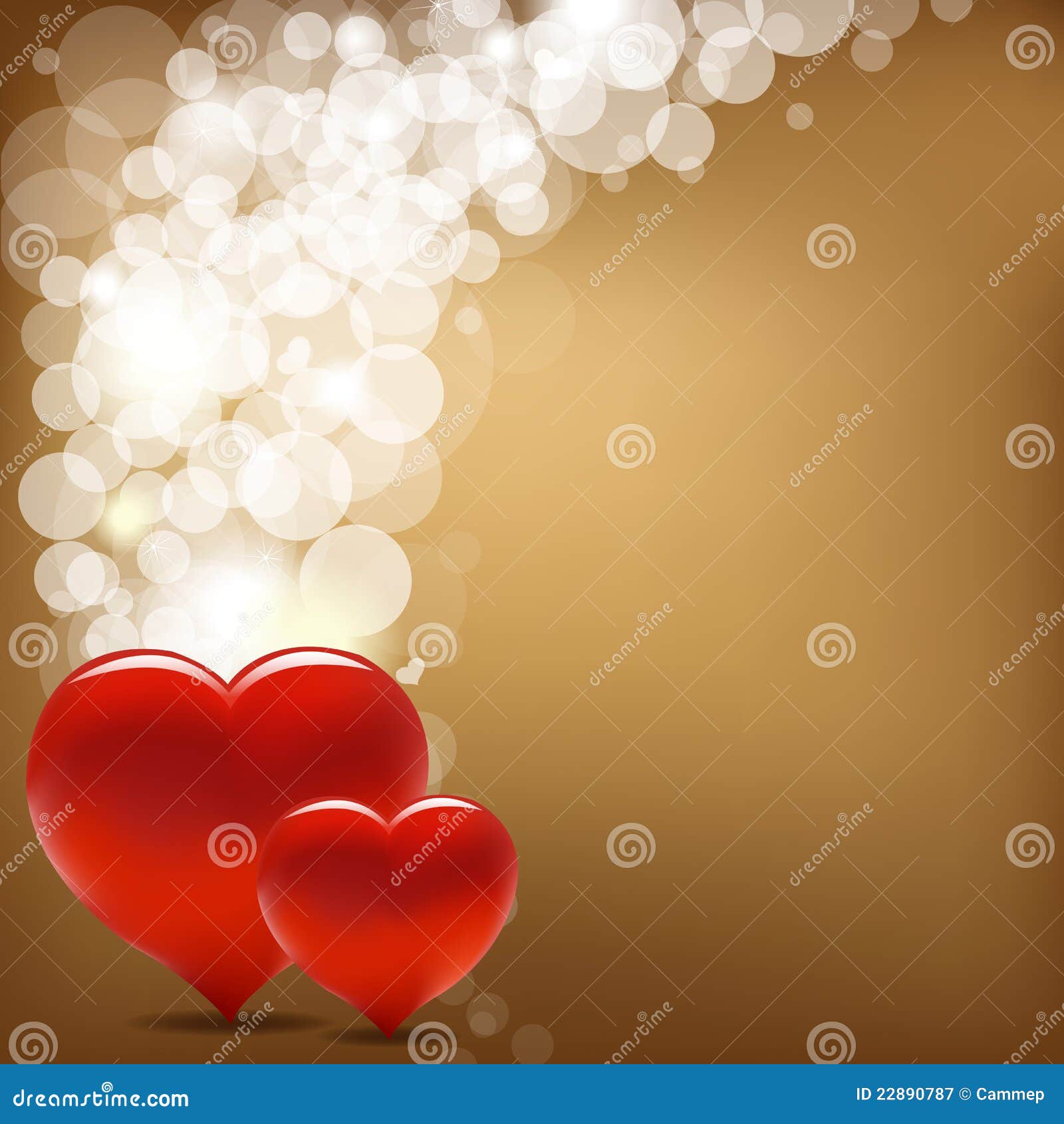 Vintage Valentine Background with Heart Stock Vector - Illustration of ...