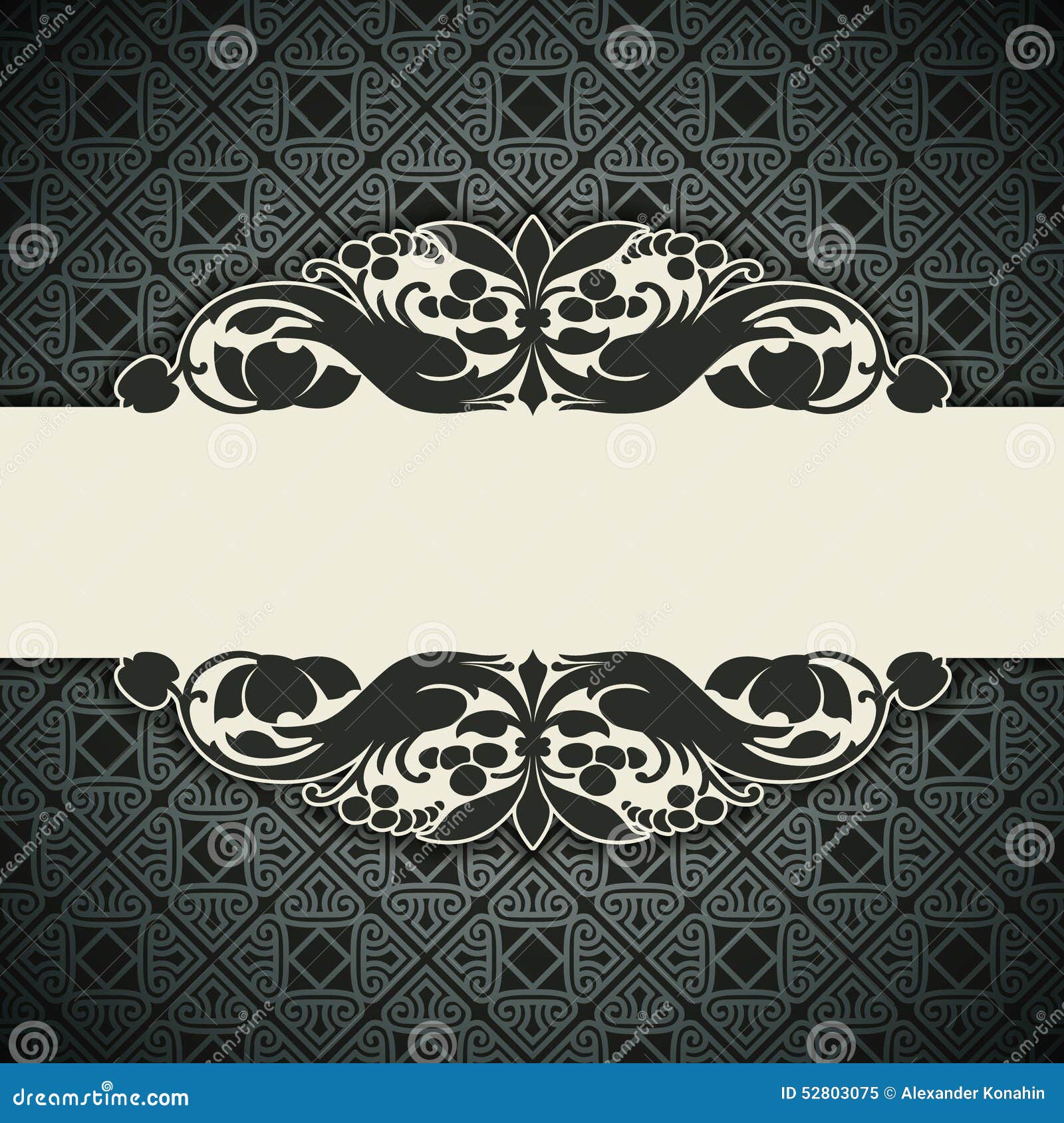 Vintage vector background stock illustration. Illustration of luxurious ...
