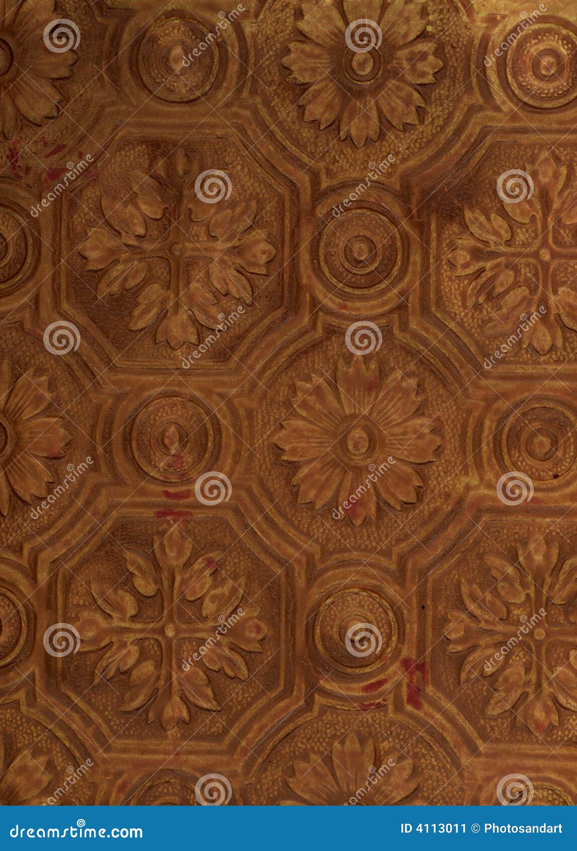 Vintage Victorian Wall Paper Texture Stock Image - Image of surface ...