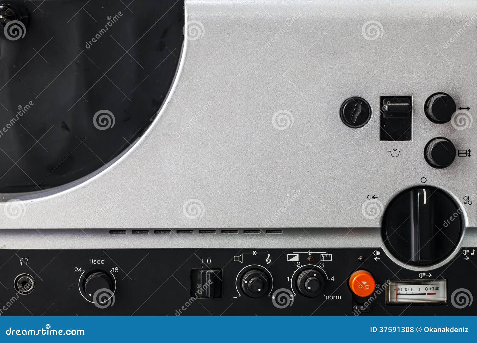 Vintage Video Recorder stock photo. Image of macro, ancient - 37591308