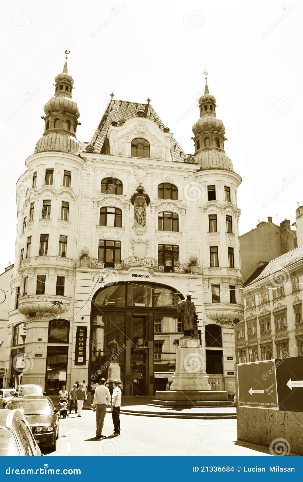 Vintage Vienna editorial stock image. Image of ancient - 21336684