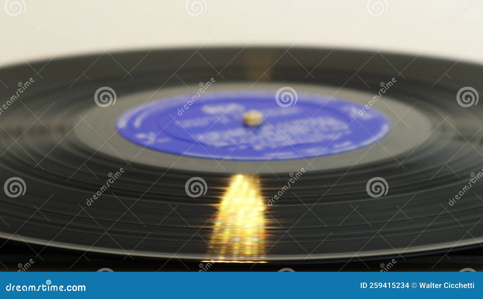 Vintage Vinyl Disc on Turntable Record Player Stock Footage - Video of ...
