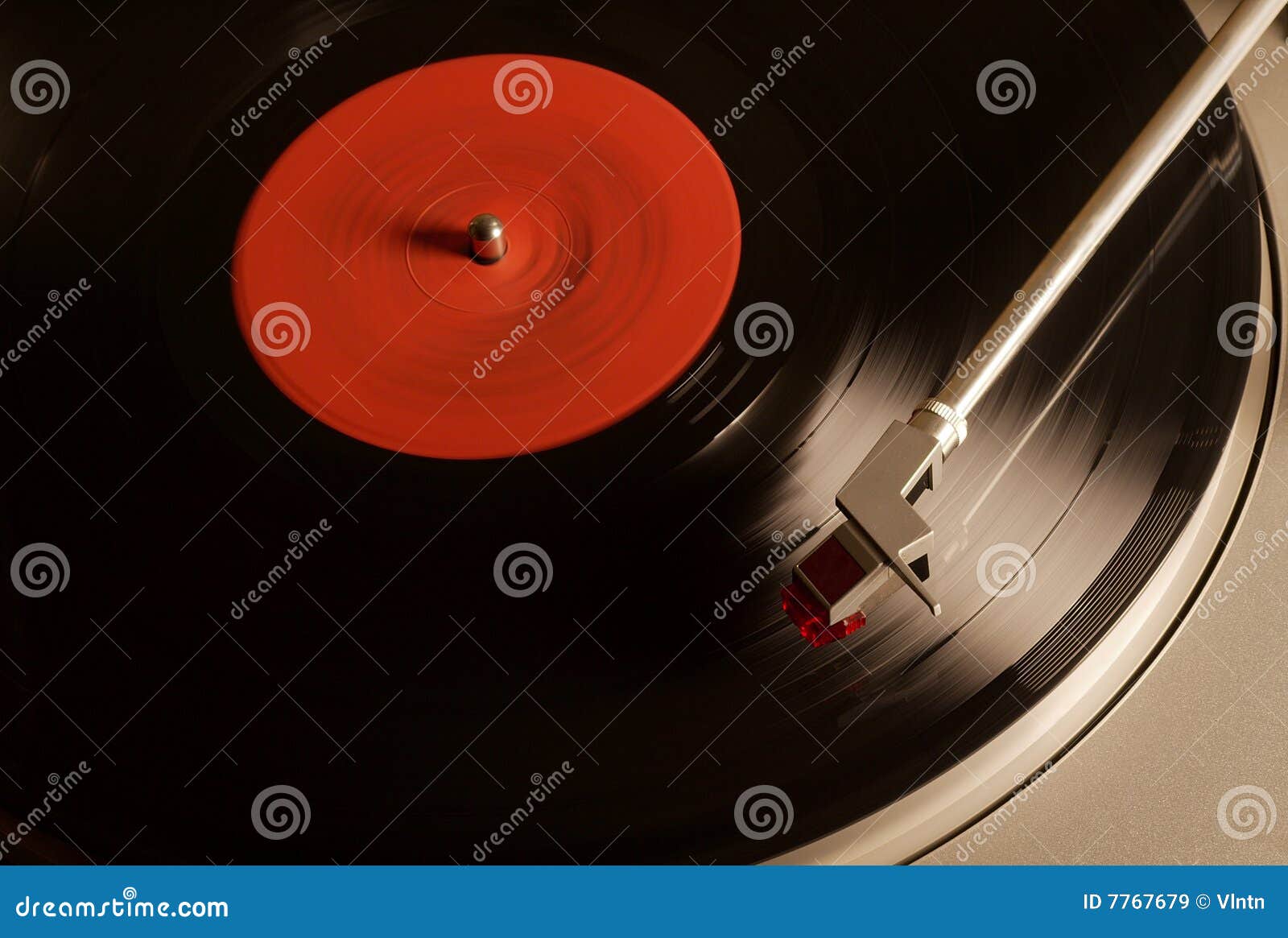 Vintage Vinyl Player Picture. Image: 7767679