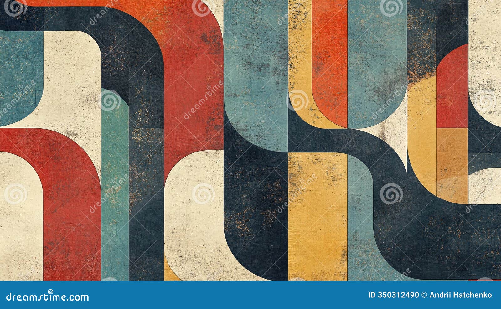 Vintage Vinyl Texture With Modern Geometric Overlay And Subtle ...