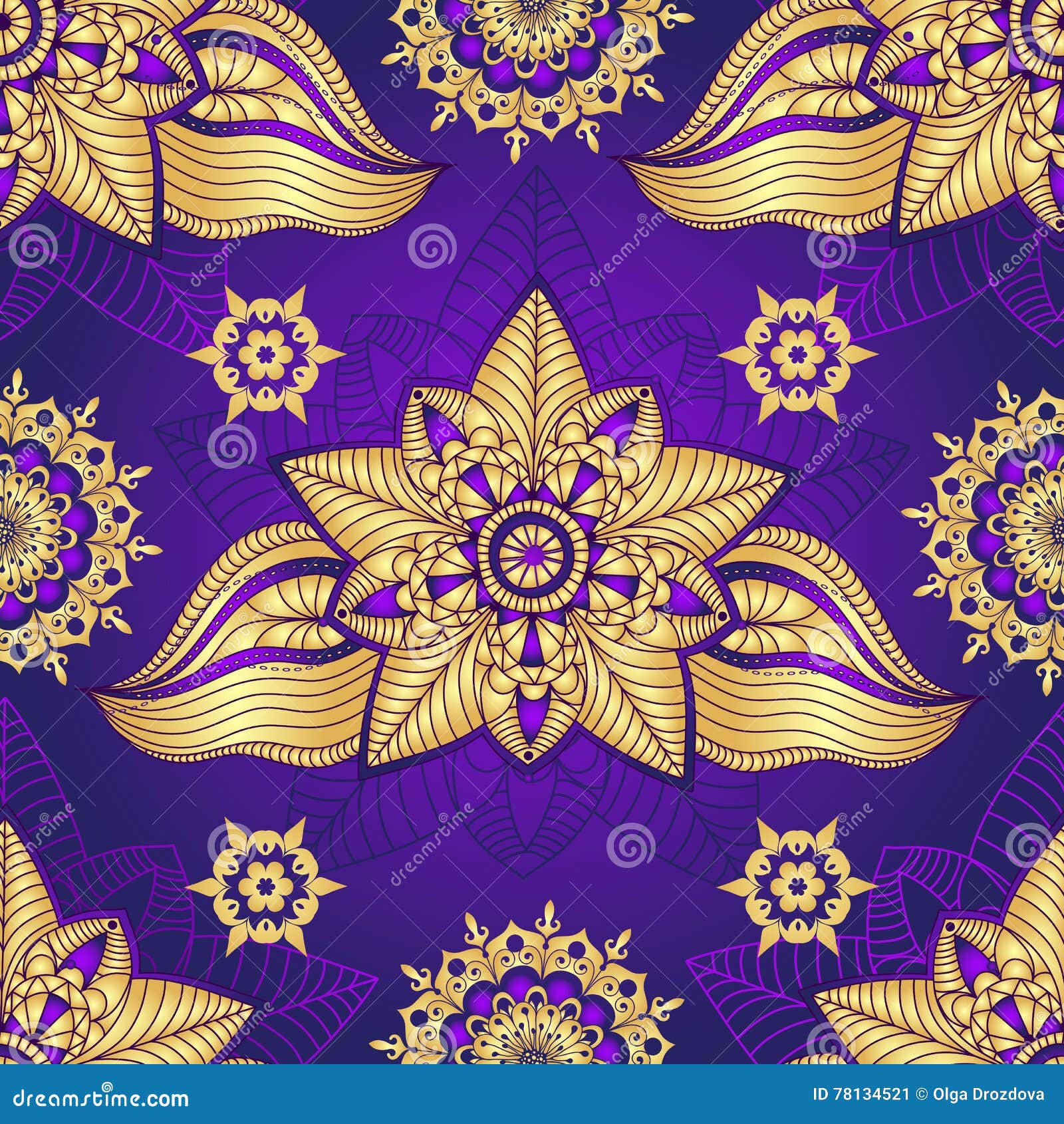 Vintage Violet Invitation Cartoon Vector | CartoonDealer.com #50707419