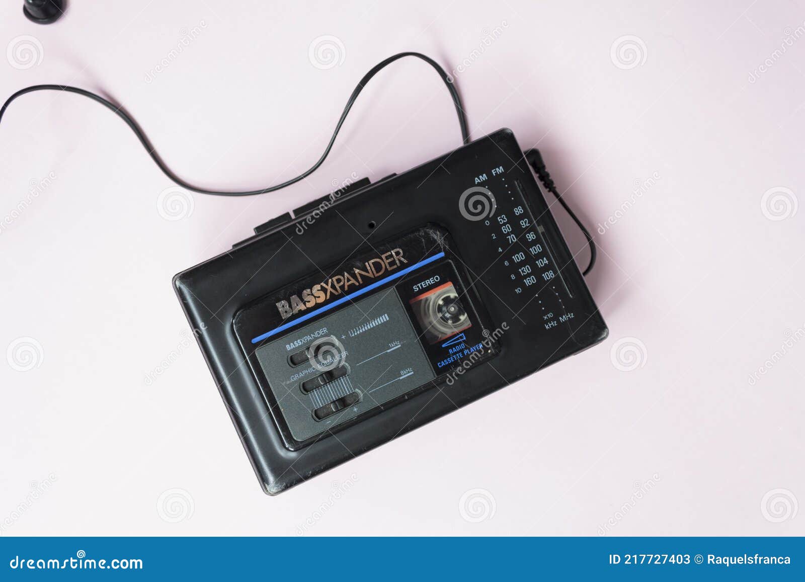 Vintage Walkman With Tape Stock Photography | CartoonDealer.com #30747038
