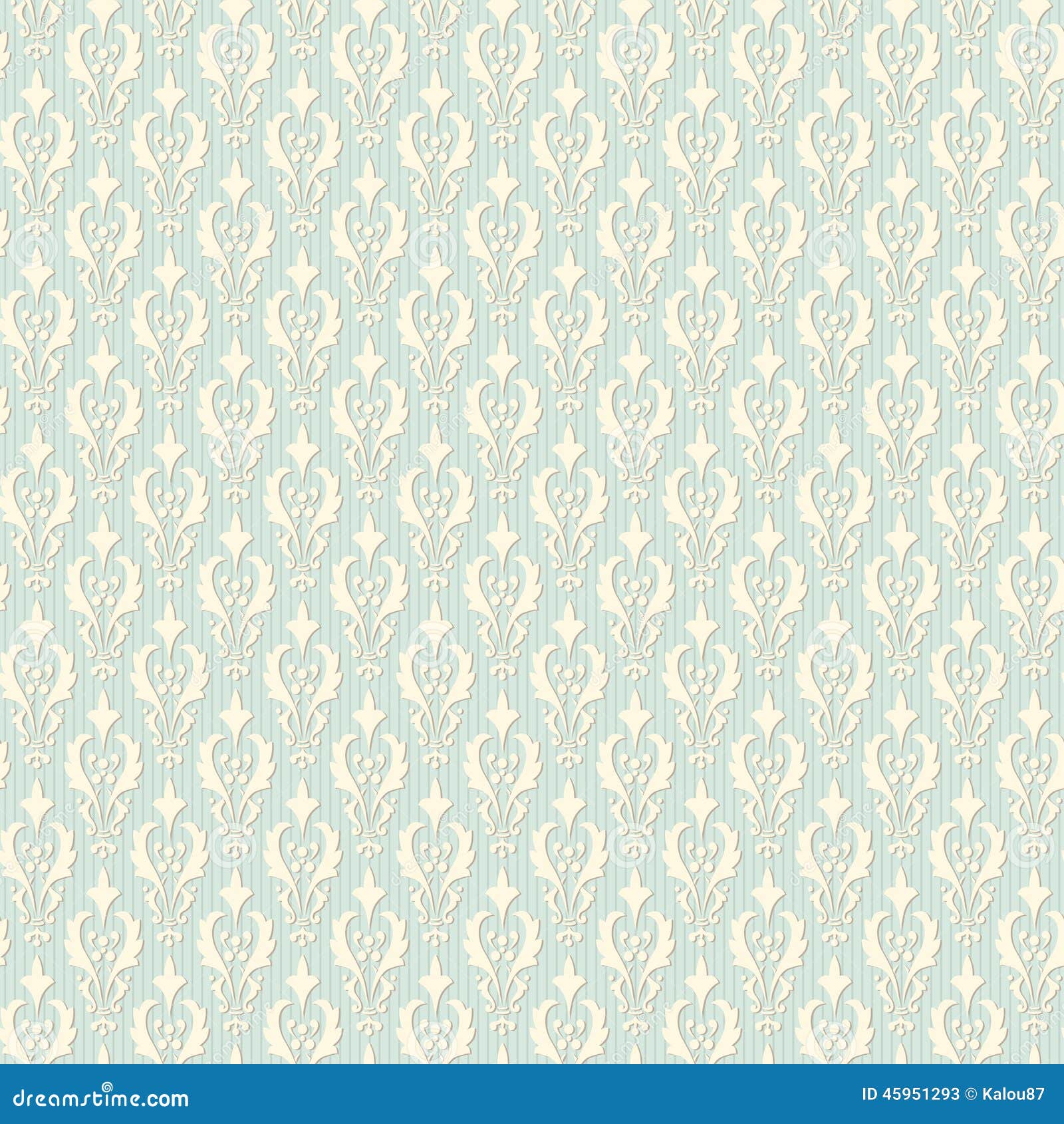 Vintage Wallpaper. Delicate Veil-like Pattern. Stock Vector ...