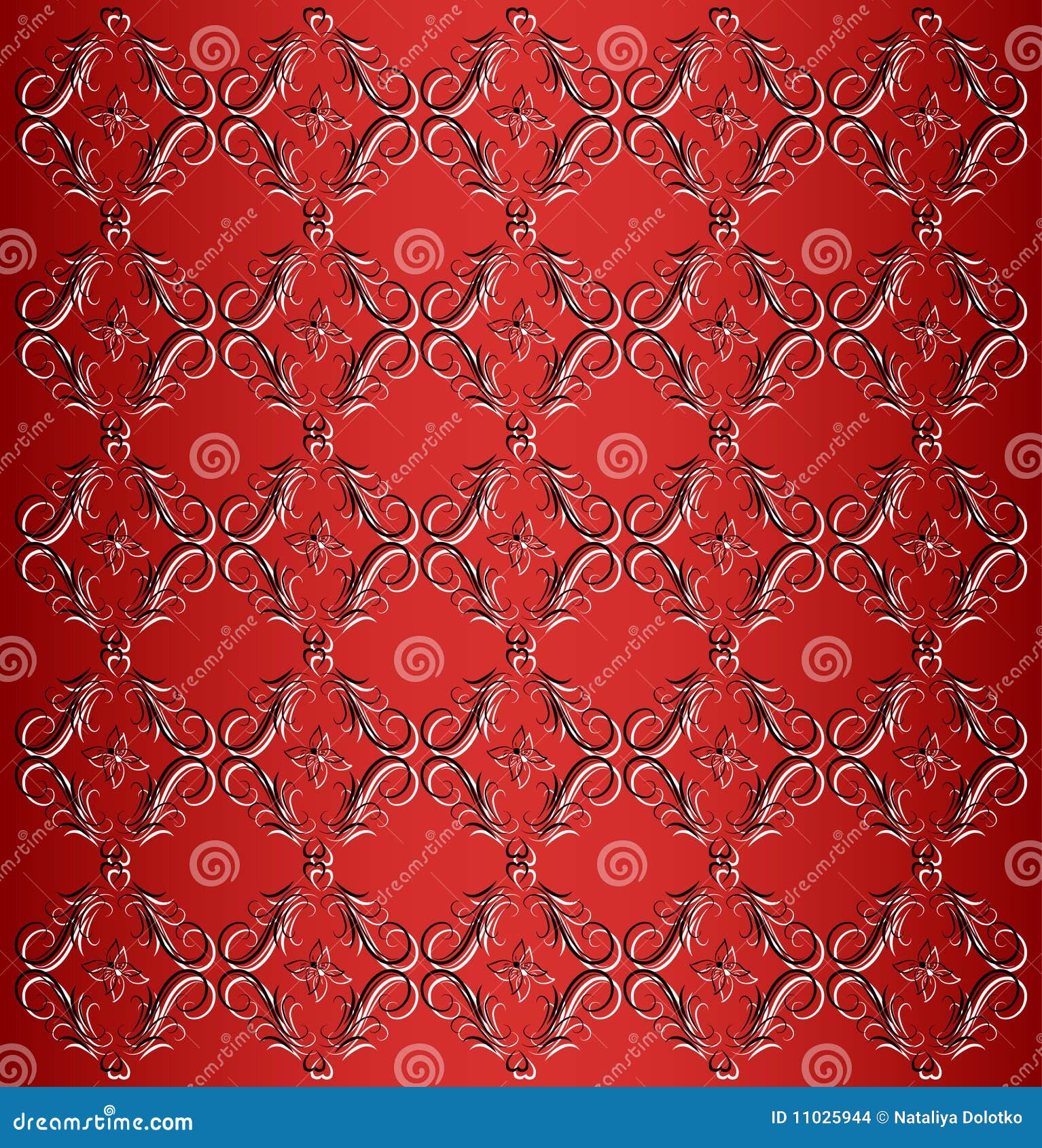 Vintage wallpaper pattern stock vector. Illustration of beautiful ...