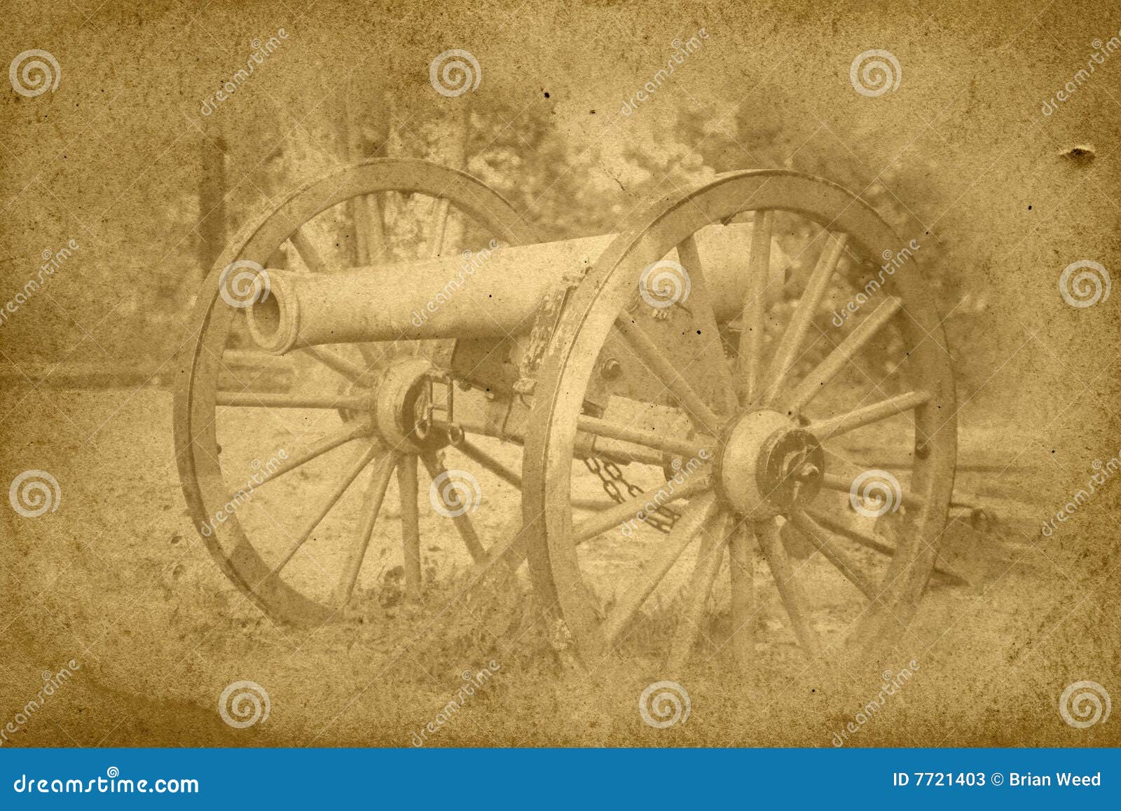 Vintage War Canon stock illustration. Illustration of grungy - 7721403
