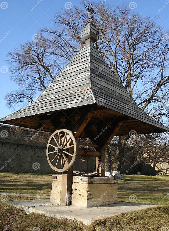 Vintage Water Well stock photo. Image of exterior, europe - 8224104