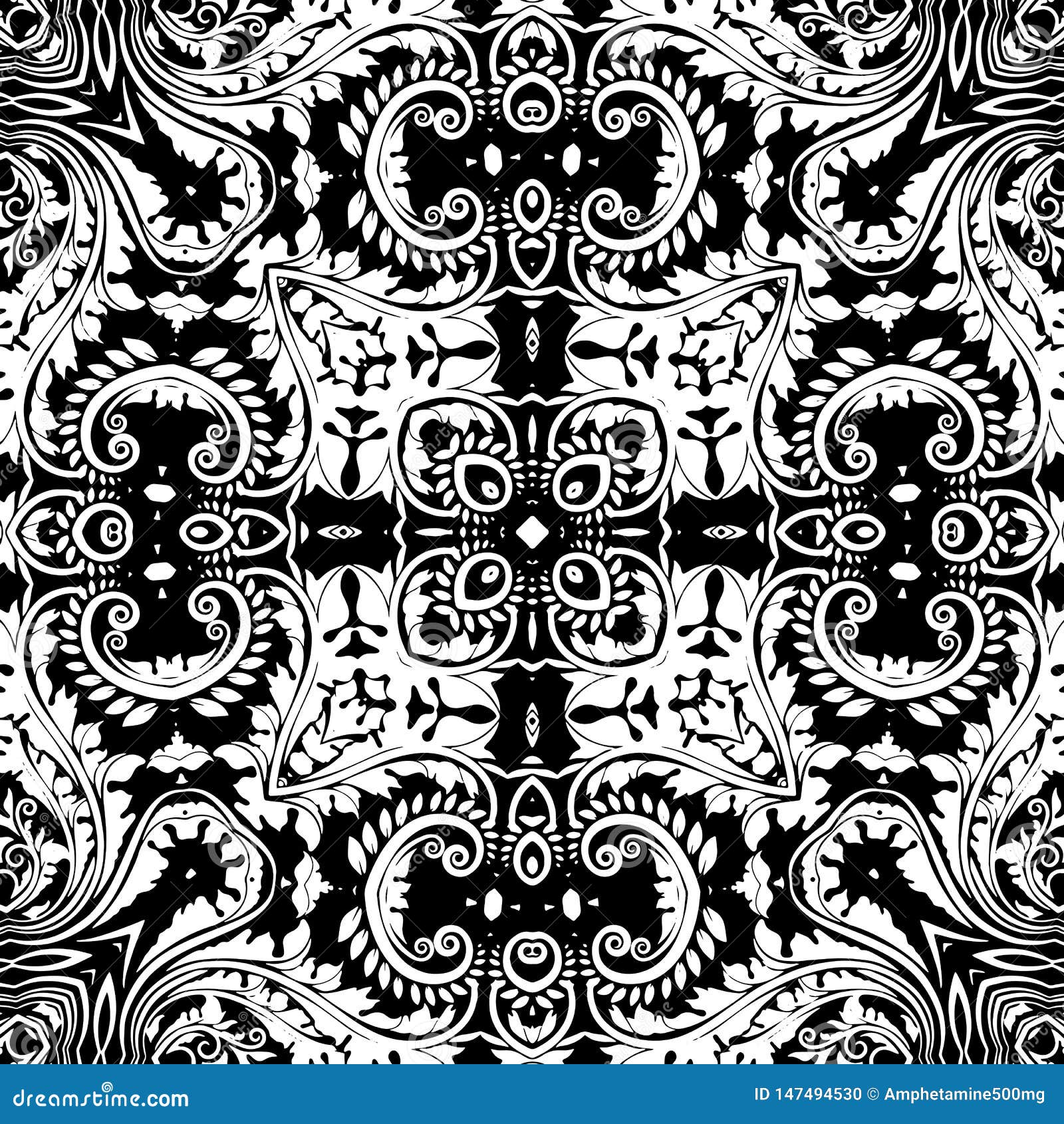 Vintage white pattern stock illustration. Illustration of geometric ...