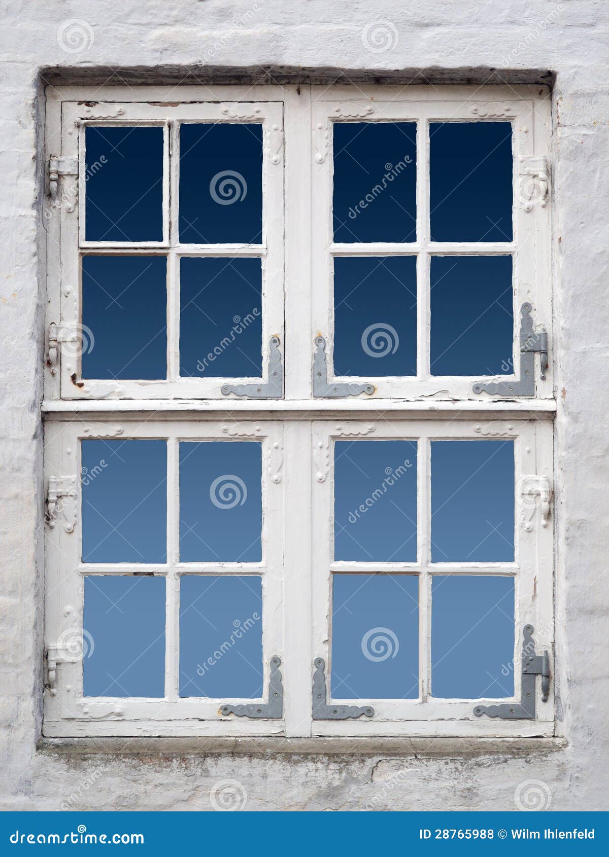 Vintage white windows stock photo. Image of background - 28765988