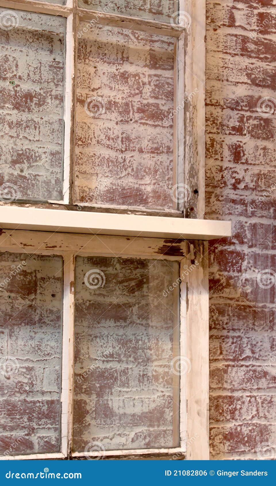 Vintage Window Brick Background Texture Stock Photo - Image of ...