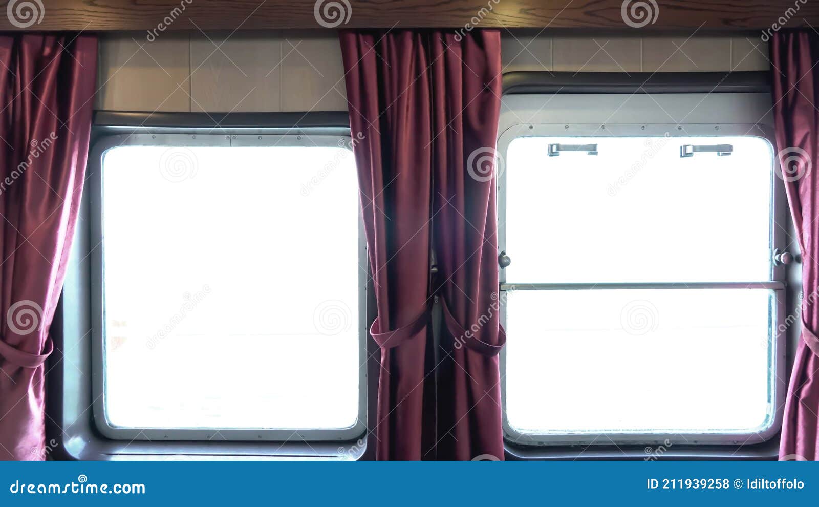 A Vintage Window of a an Old Ship Stock Photo - Image of decoration ...