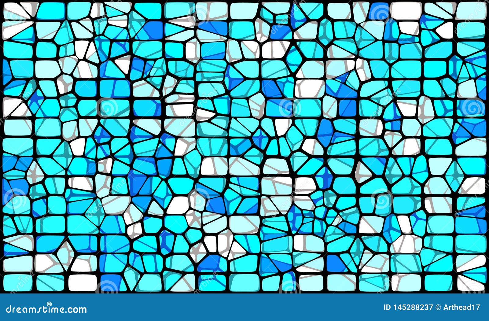 Vintage Window Texture. Vector Illustration of Abstract Vitrage ...