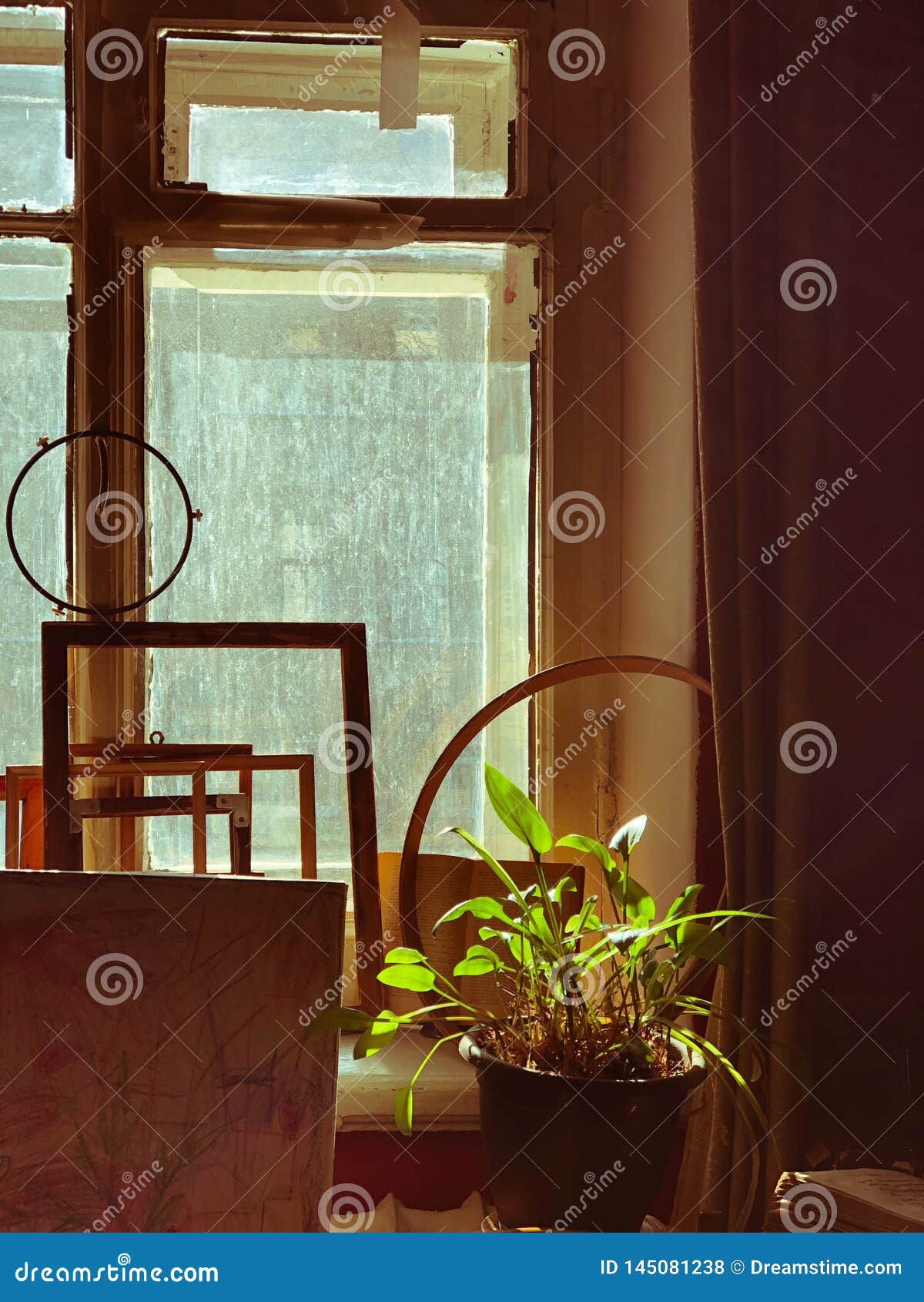 Vintage window view stock photo. Image of beautiful - 145081238