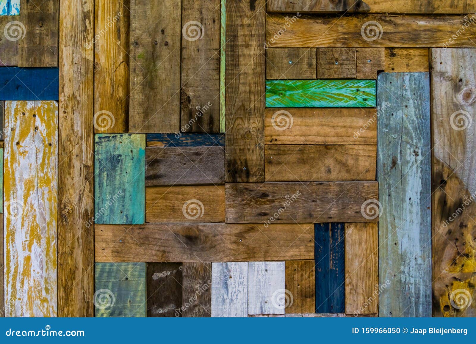 Vintage Wood Pattern in Different Colors, Wooden Wall Background Stock ...
