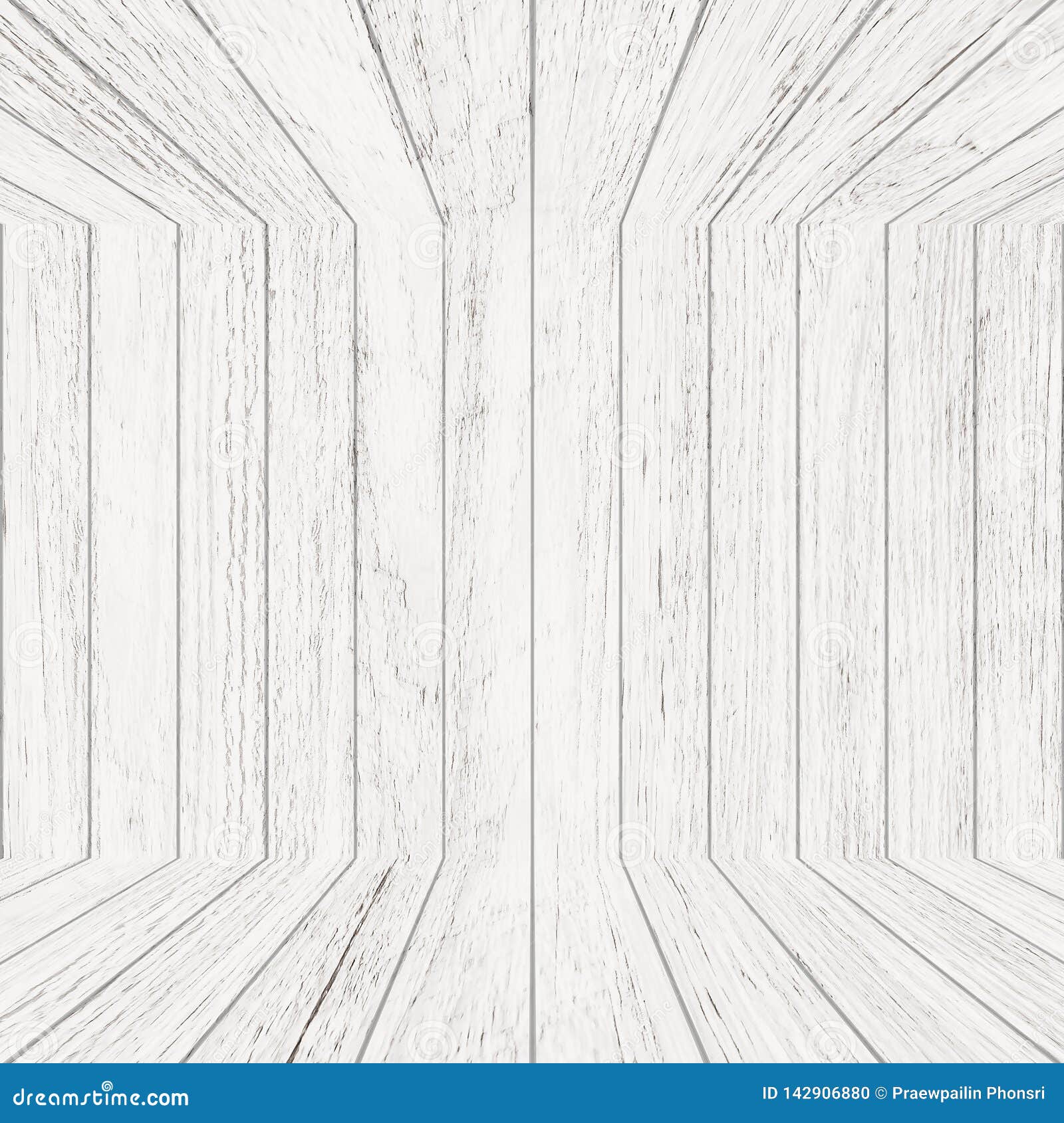 Vintage Wood Pattern Texture in Perspective View Background Stock ...