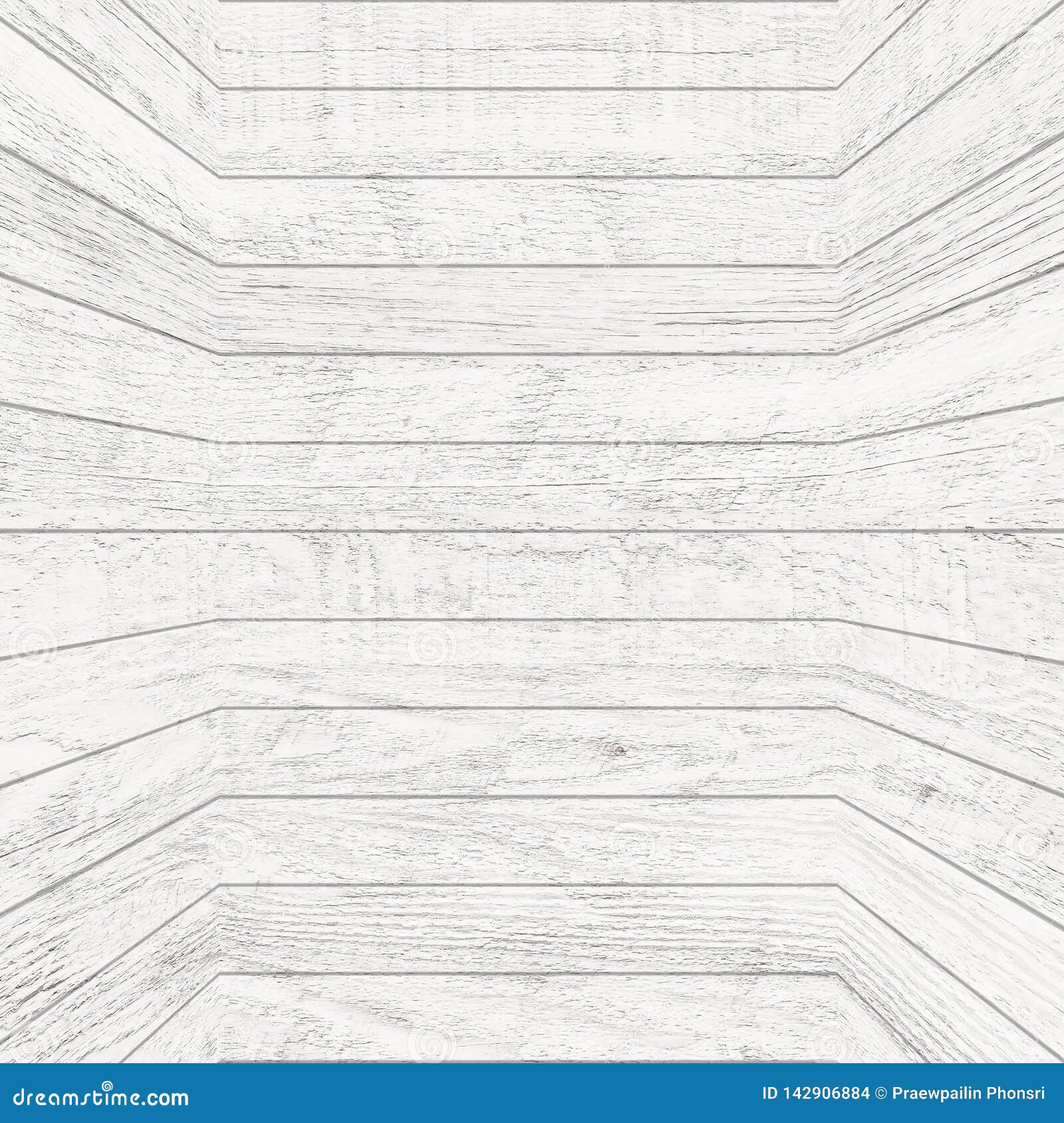 Vintage Wood Pattern Texture in Perspective View Background Stock ...