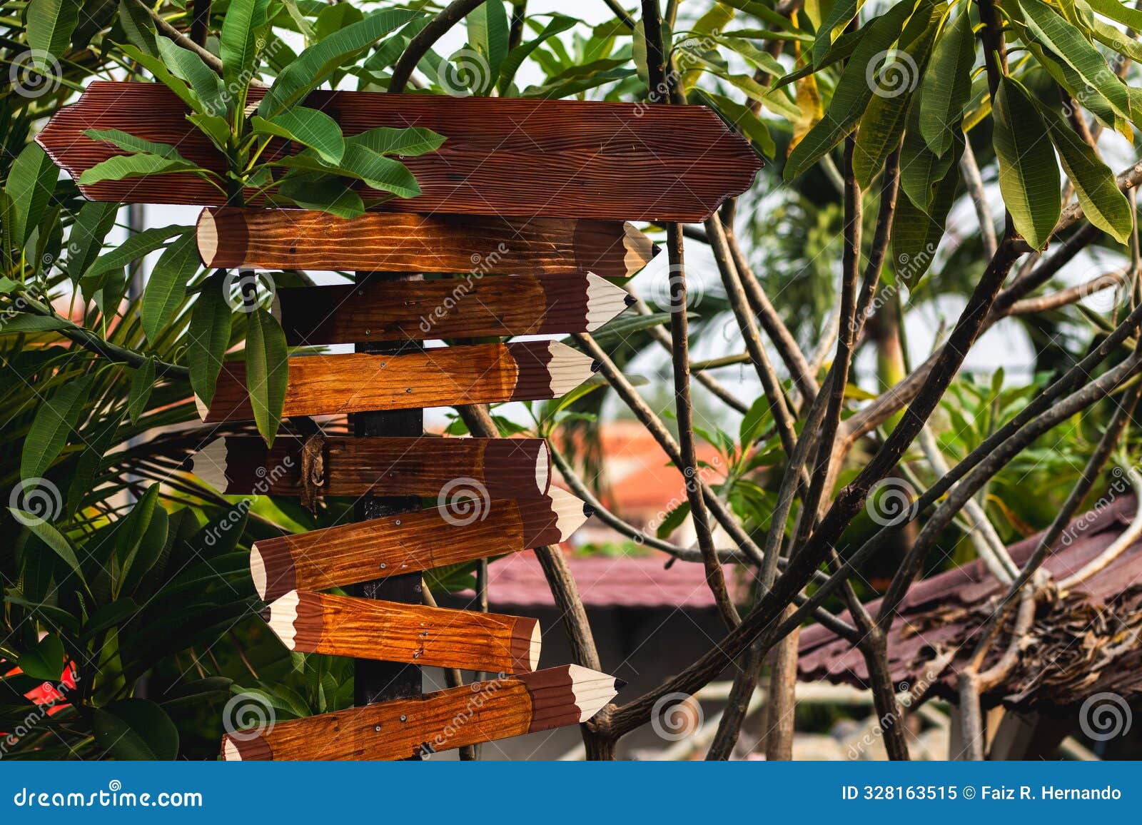 Vintage Wooden Blank Sign Board. Empty Space Sign Board Stock Image ...