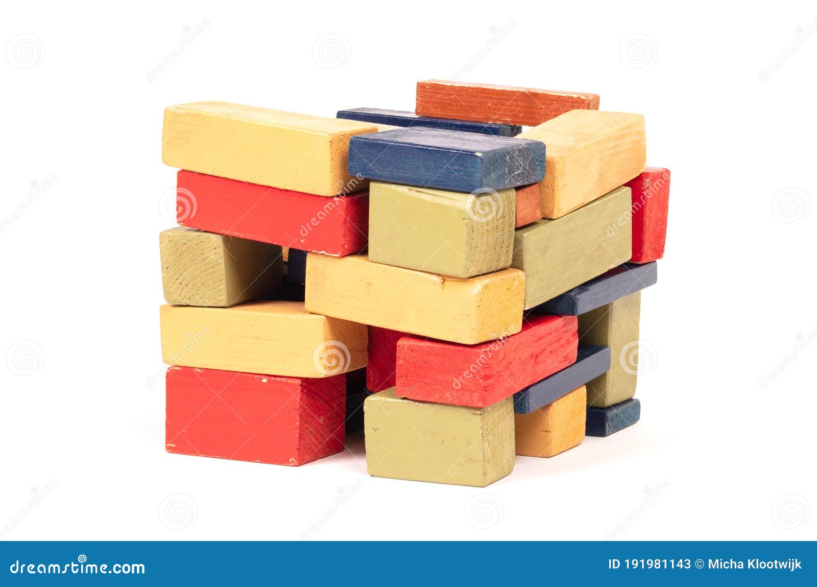 Vintage Wooden Blocks Isolated Stock Image - Image of lumber, wooden ...