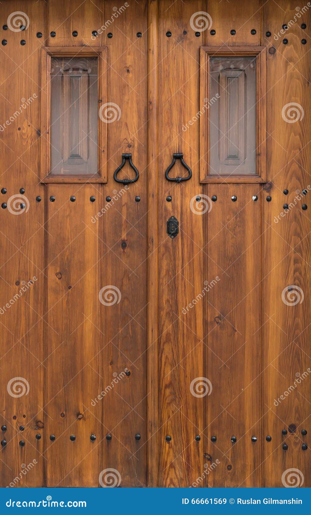 Vintage Wooden Door Background Stock Image - Image of lumber, building ...