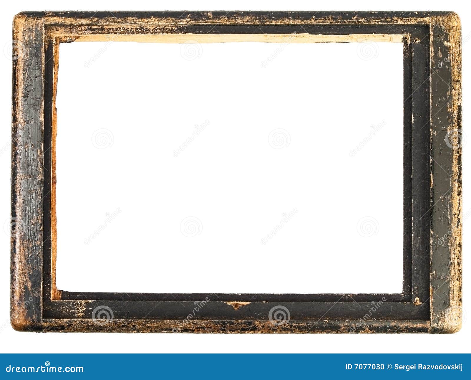 Vintage wooden frame stock photo. Image of decoration - 7077030