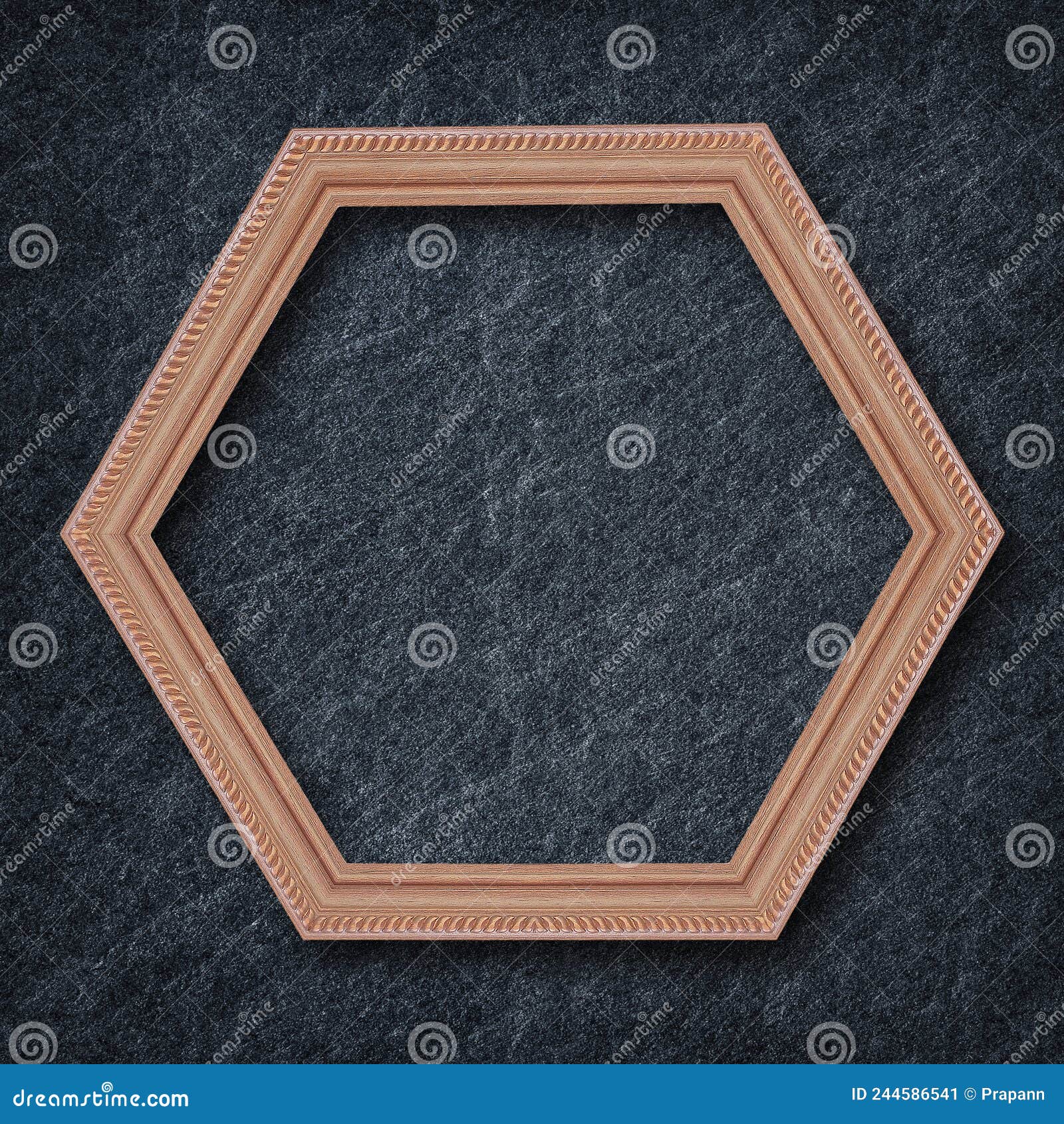 Wooden Hexagonal Tiles Royalty-Free Stock Photography | CartoonDealer ...