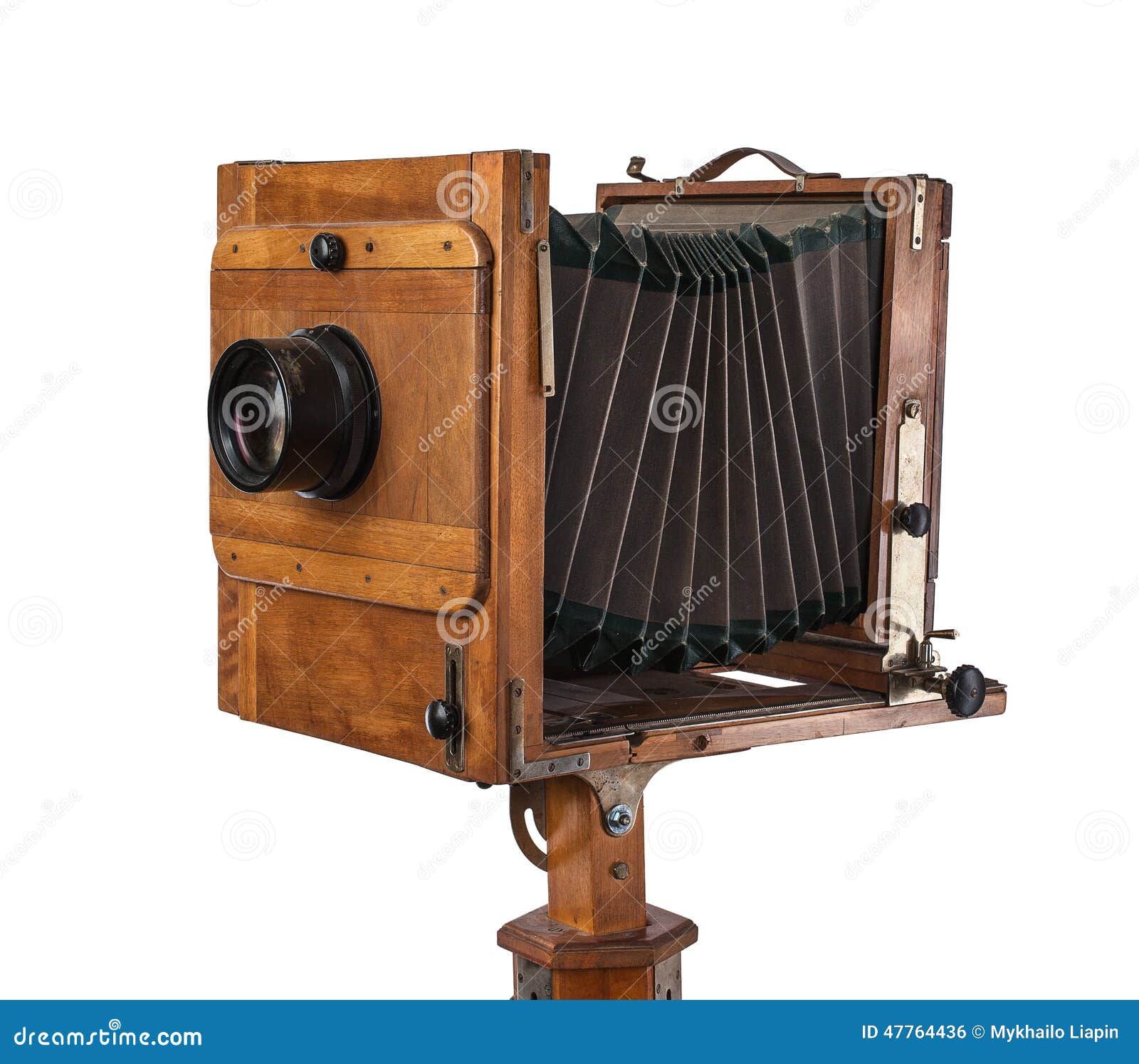 Top View Of Old Camera, Antique Photographs. | CartoonDealer.com #44269737