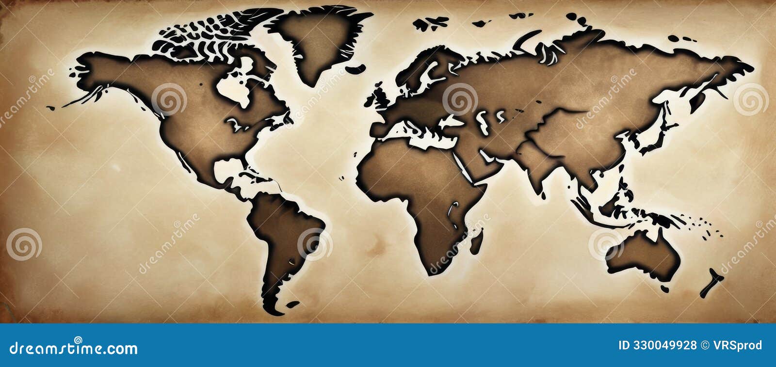 Aged Parchment With Rough Texture, Muted Beige Color, Grain ...