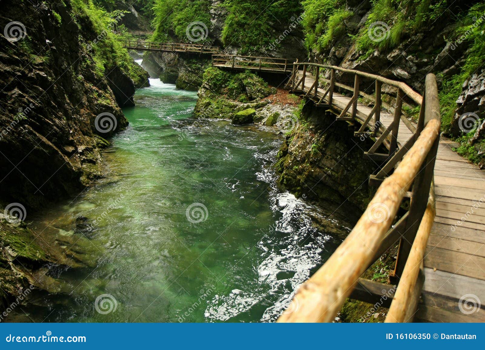 Vintgar Gorge Soteska Vintgar Or Bled Gorge Blejski Vintgar In Slovenia ...