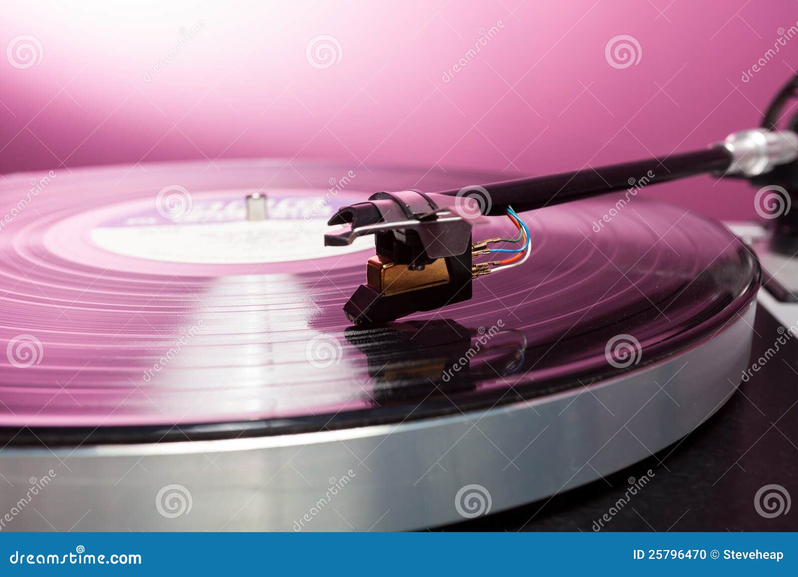Vinyl Analog Record Player Cartridge and LP Stock Photo - Image of ...