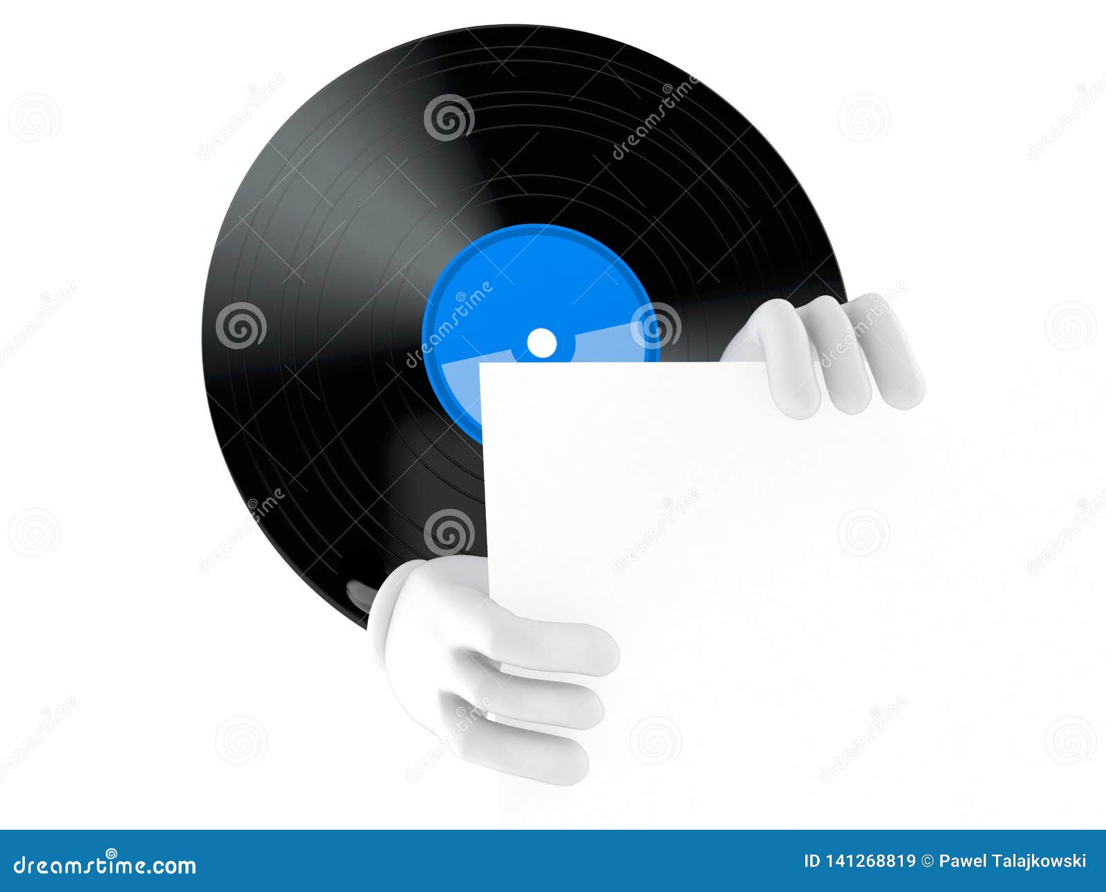 Vinyl character stock illustration. Illustration of cartoon - 141268819