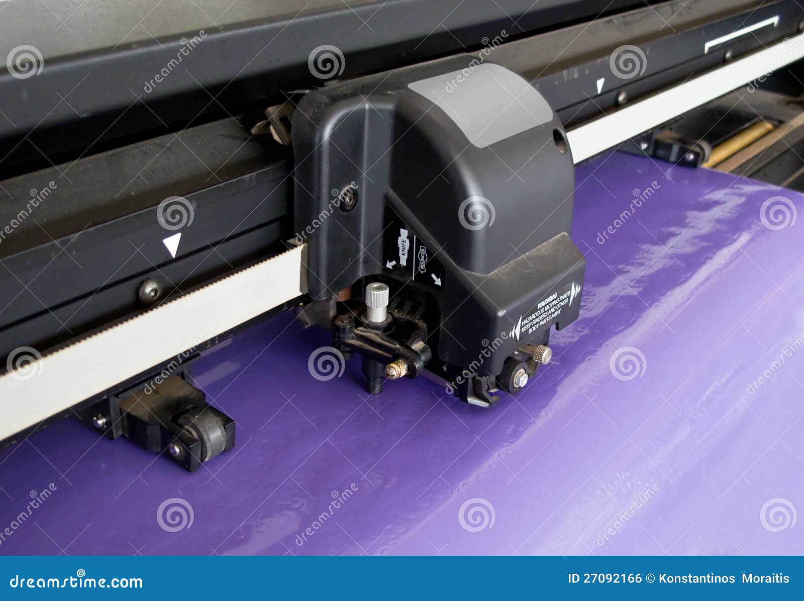 Vinyl cutter stock photo. Image of cutter, head, machine - 27092166