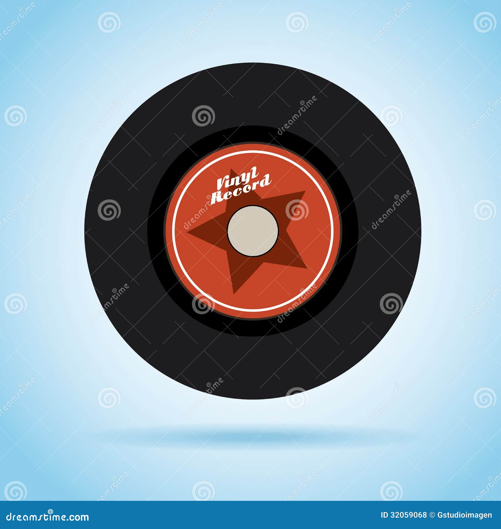 Vinyl design stock vector. Illustration of discontinued - 32059068